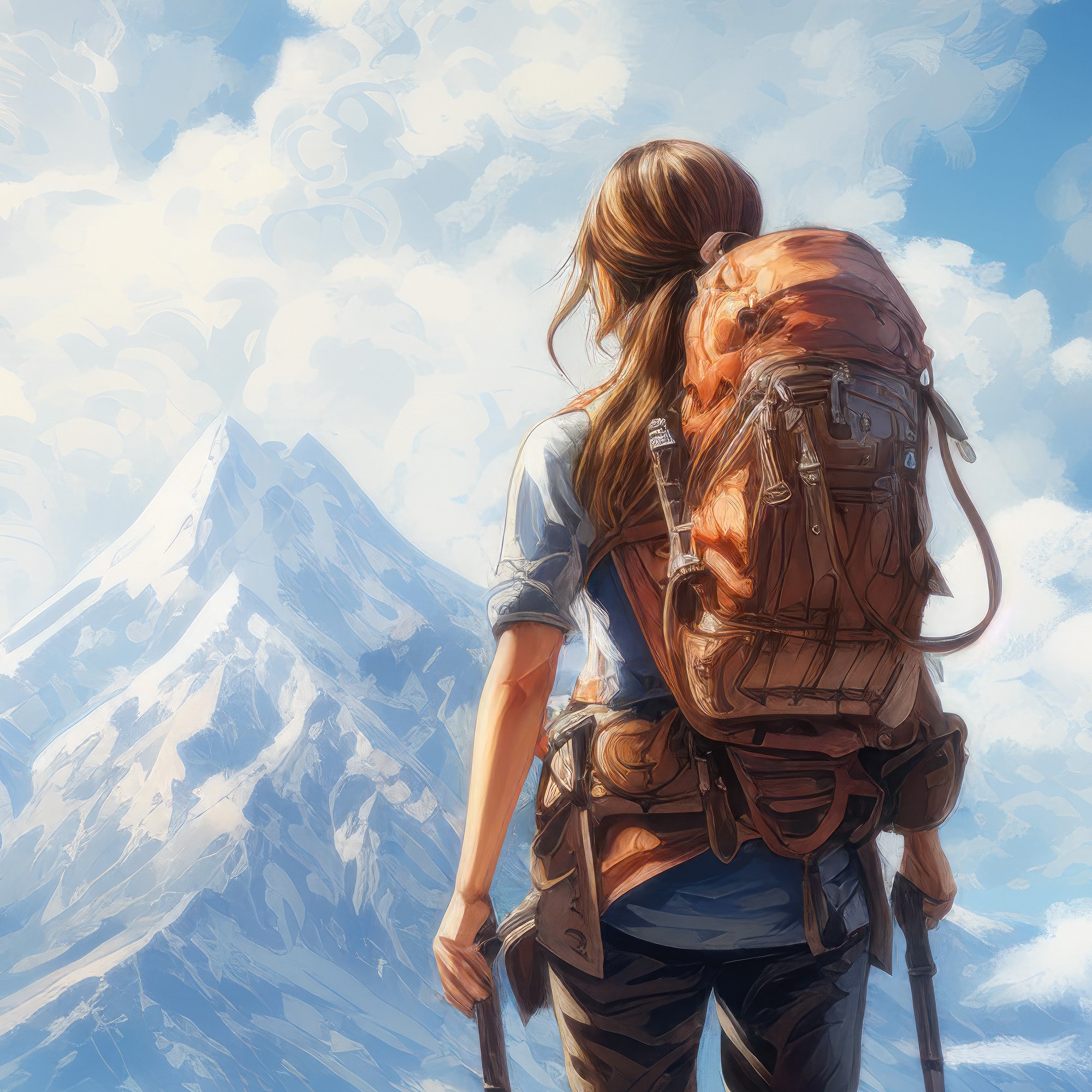 Printable Female Poster Hero Journey Wall Art Woman Adventure Home ...