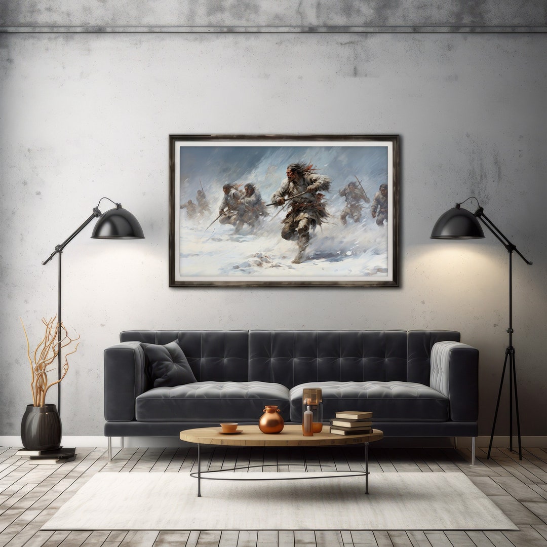 Printable: Arctic Storm Warriors - Dynamic Arctic Warrior Tribe Digital ...