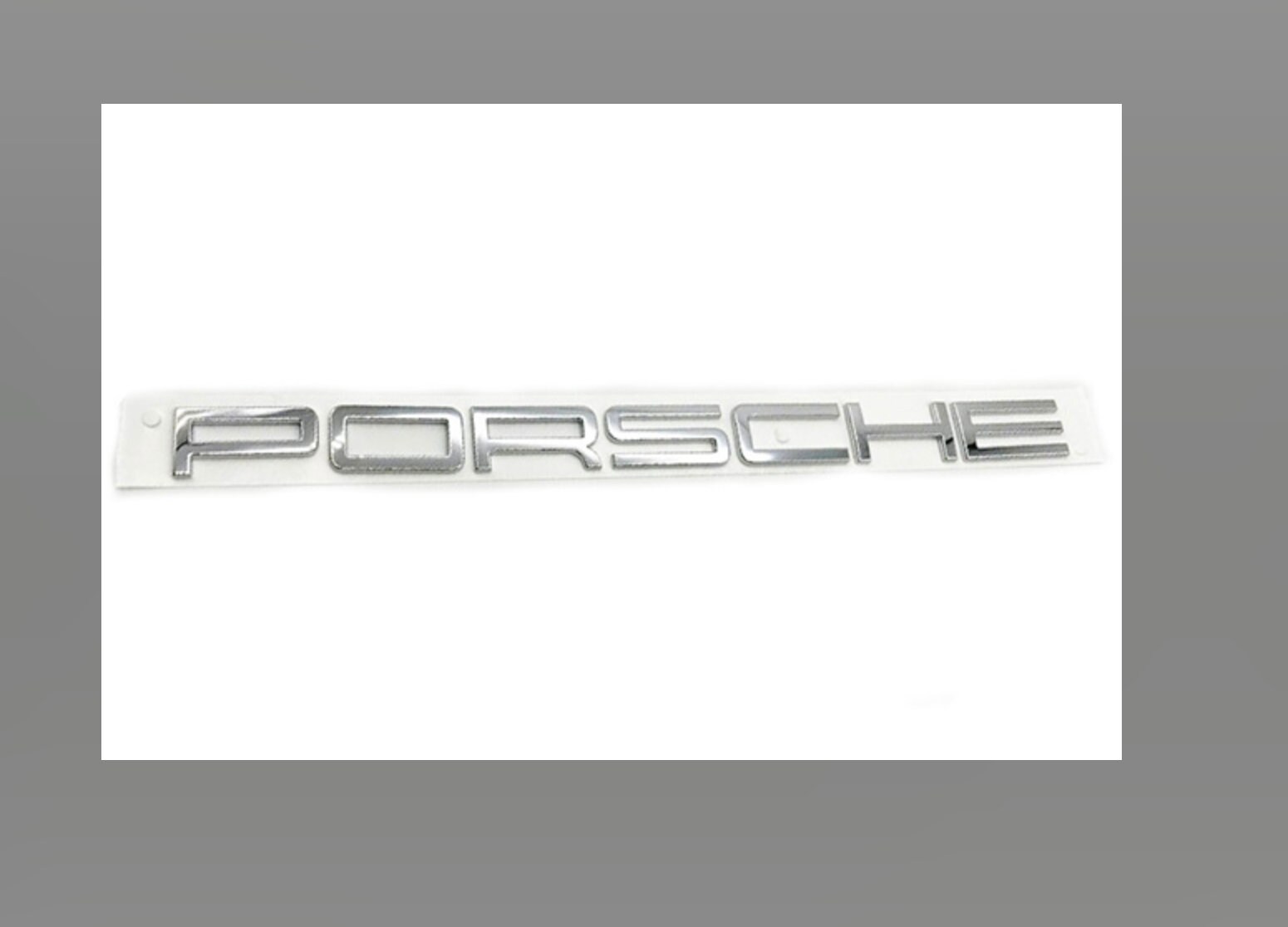 PORSCHE Rear Badge Emblem Chrome 958-559-687-01 Cayenne 911 - Etsy