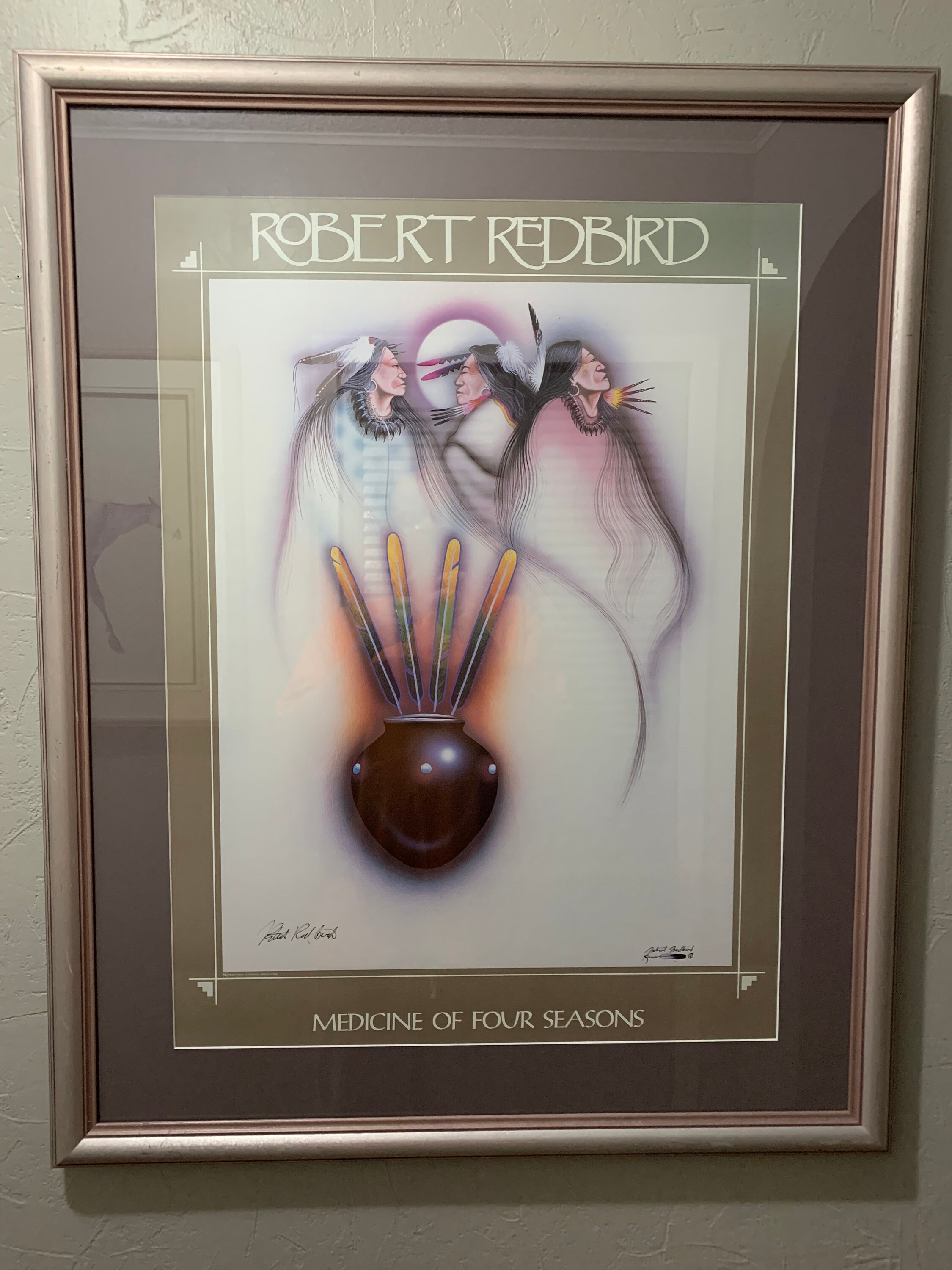 Robert Redbird Signed Poster Print - Etsy