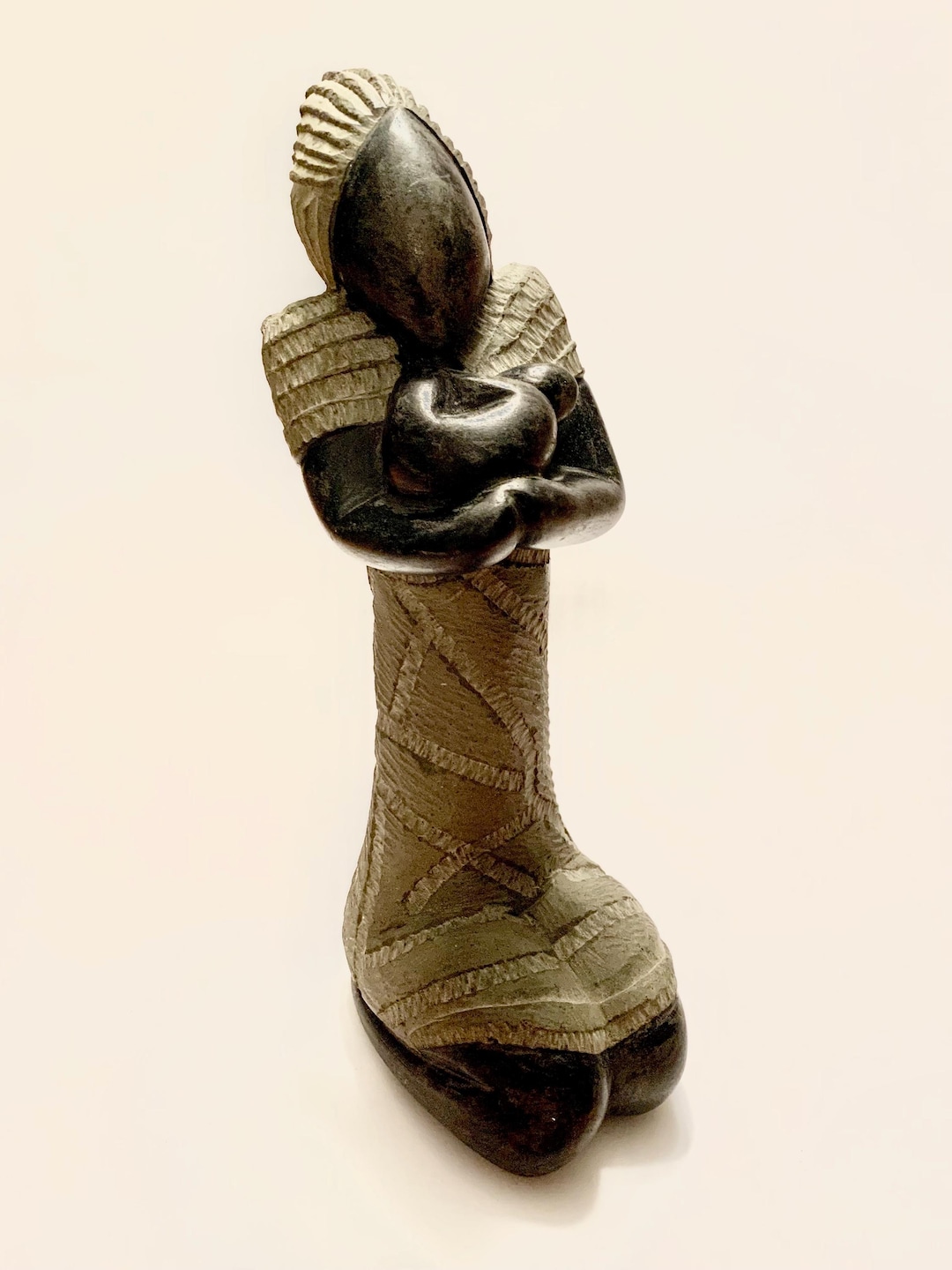 Beautiful Shona Hand Carved African Tribal Stone Sculpture - Etsy