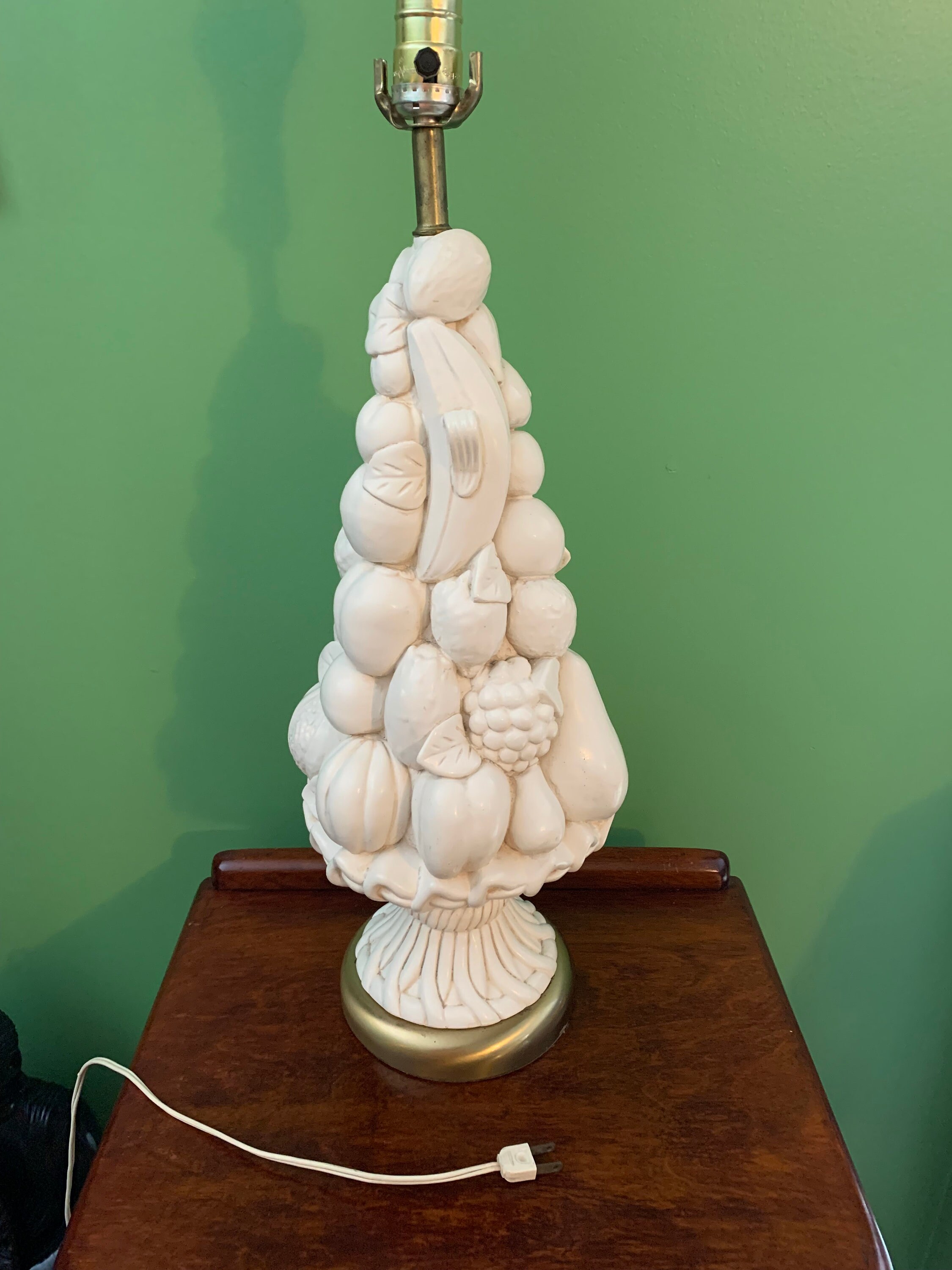 Vintage Mid Century Italian Fruit Lamp - Etsy