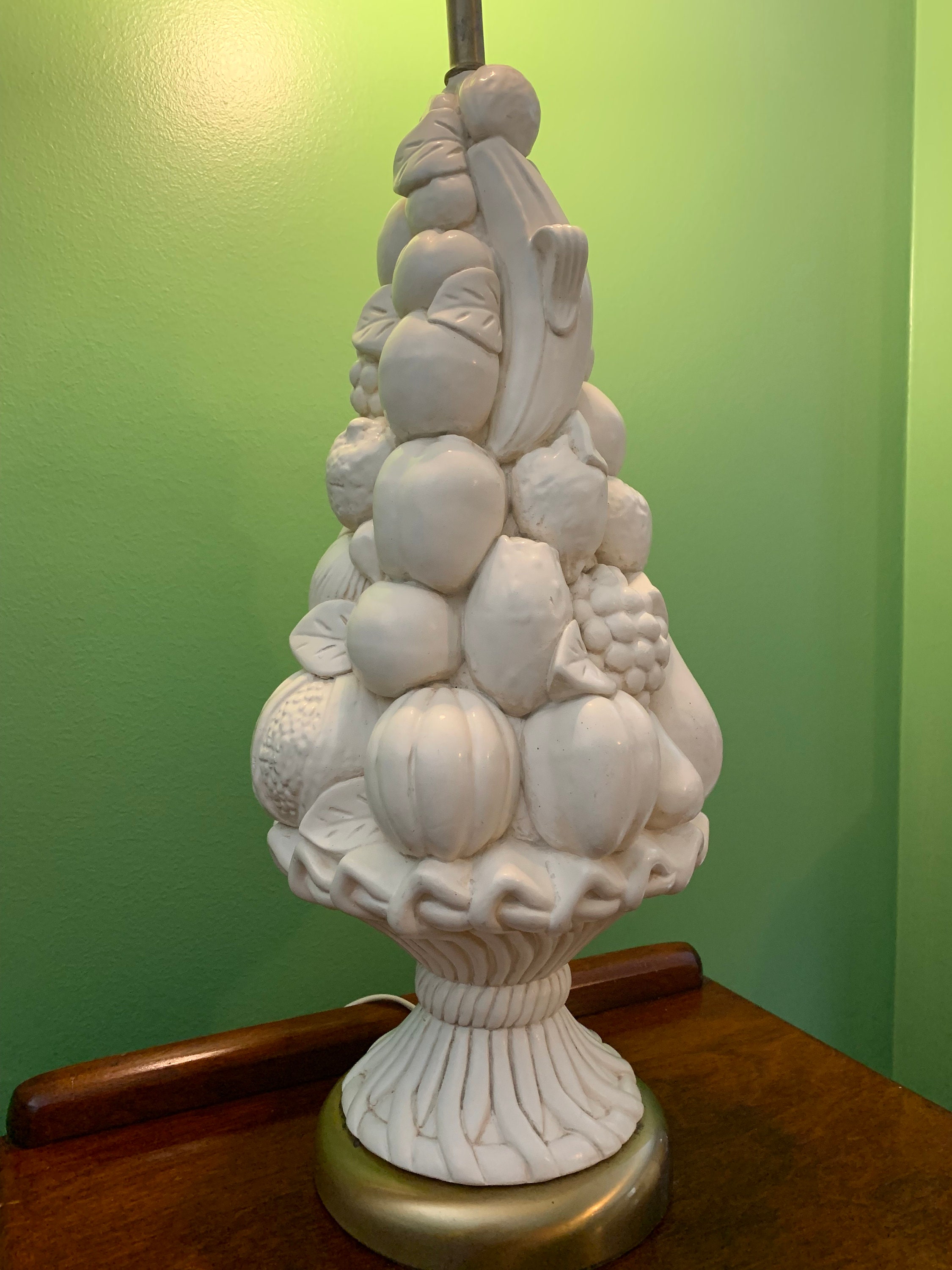 Vintage Mid Century Italian Fruit Lamp - Etsy