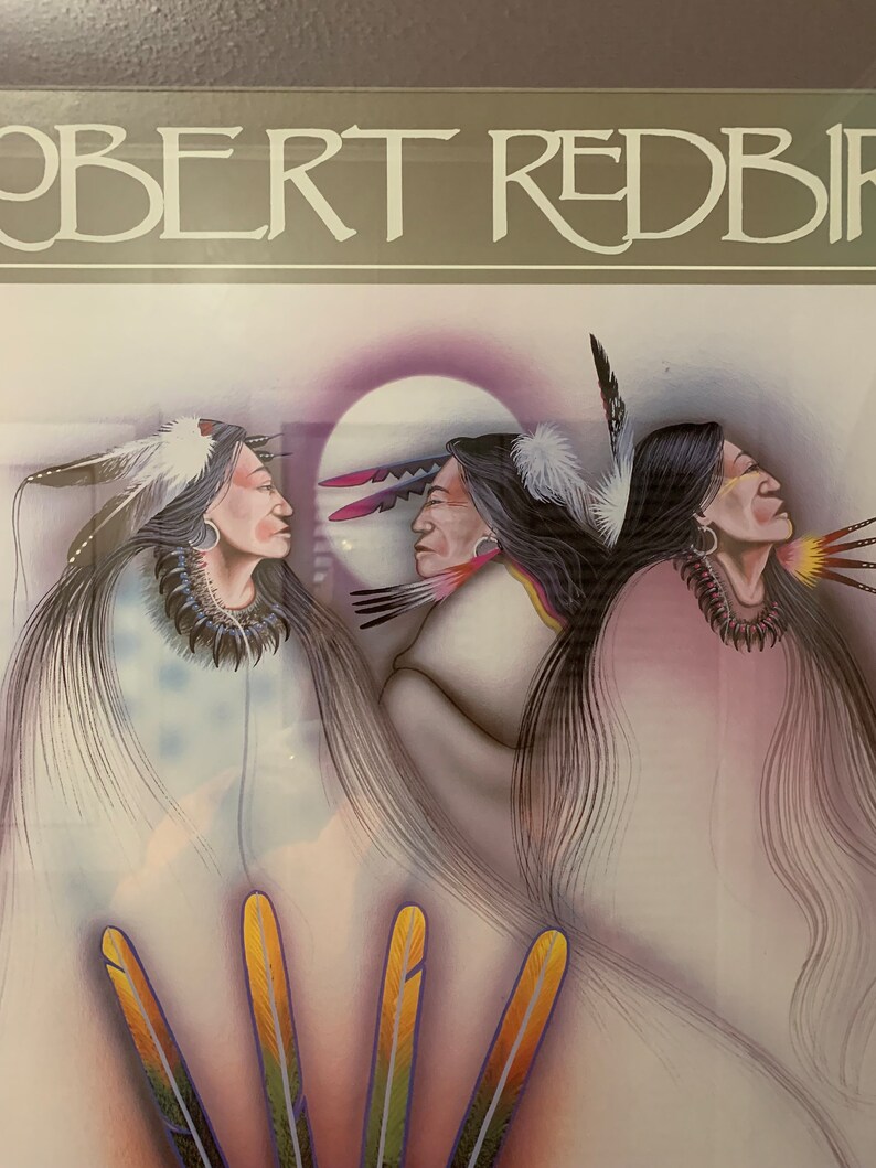 Robert Redbird Signed Poster Print - Etsy