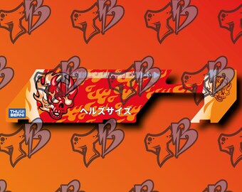 Beyblade Anime Unreleased Sticker Sheet//beyblade Metal Custom Stickers ...