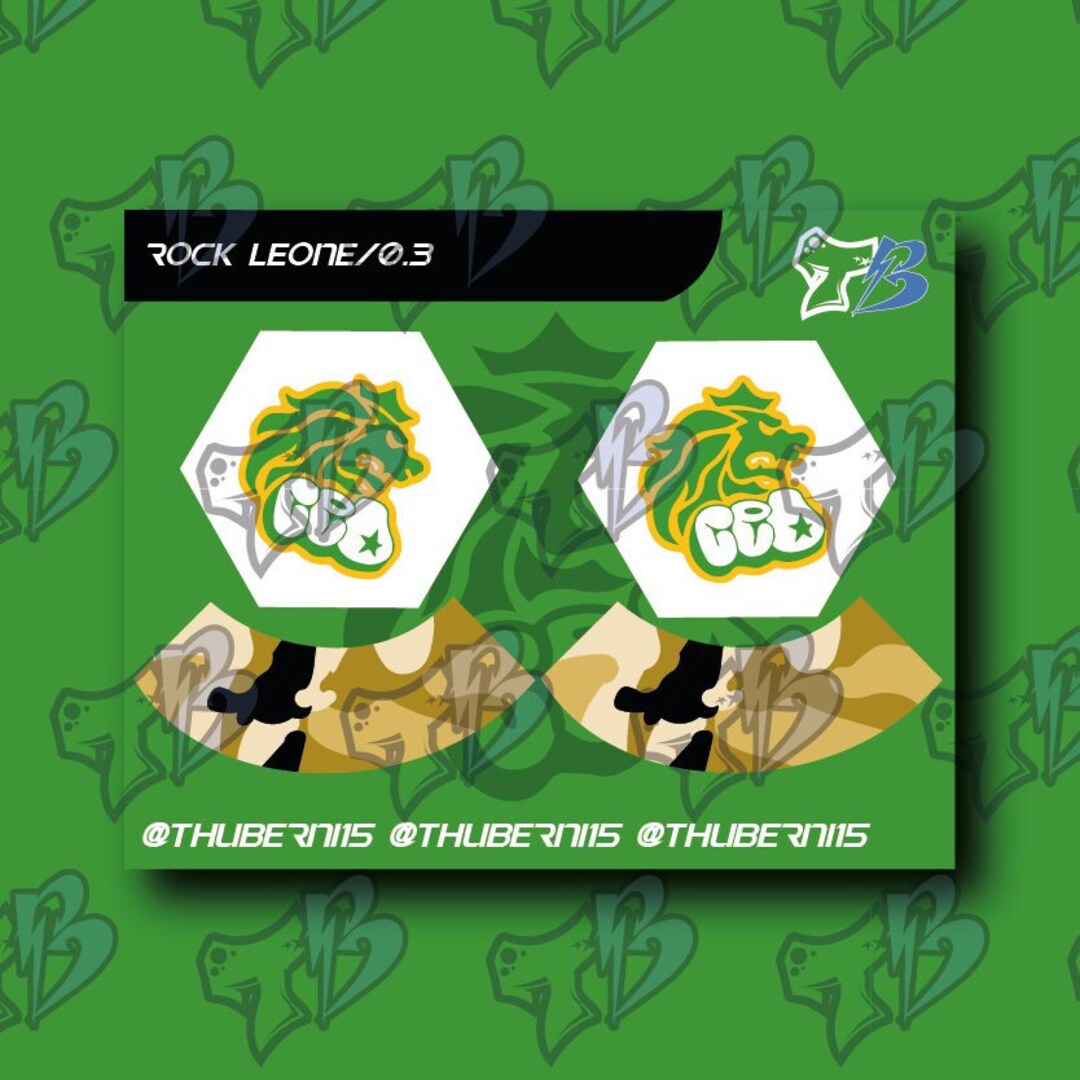Beyblade Rock Leone Sticker Sheet//beyblade Metal Custom Stickers - Etsy