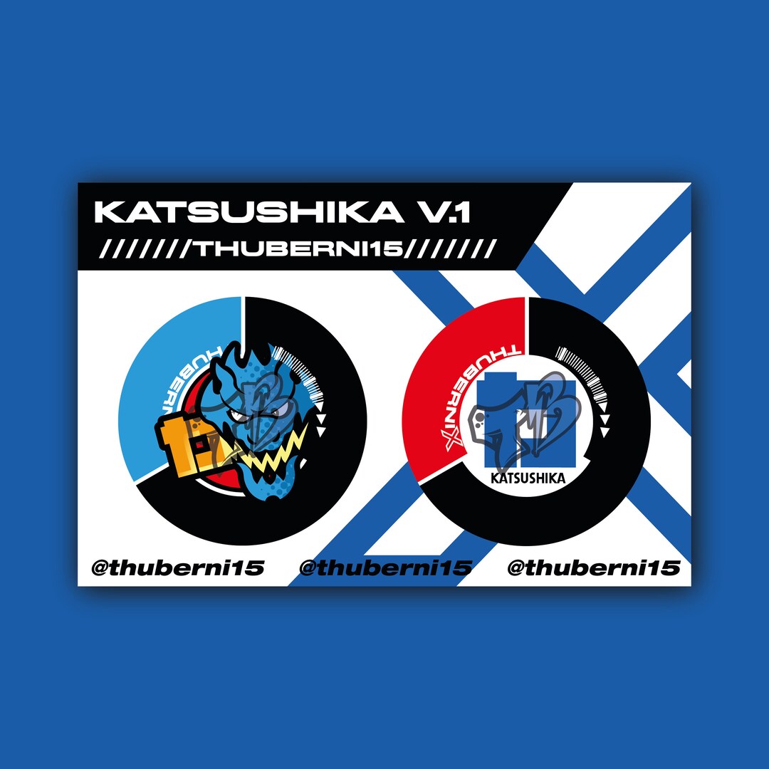 Katsushika Custom Stickers | Beyblade X Center Stickers - Etsy