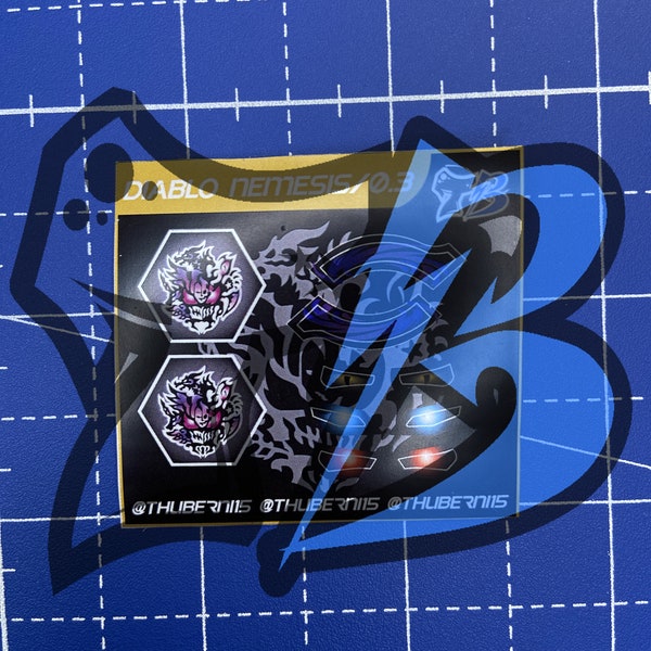 Beyblade Metal Stickers - Etsy