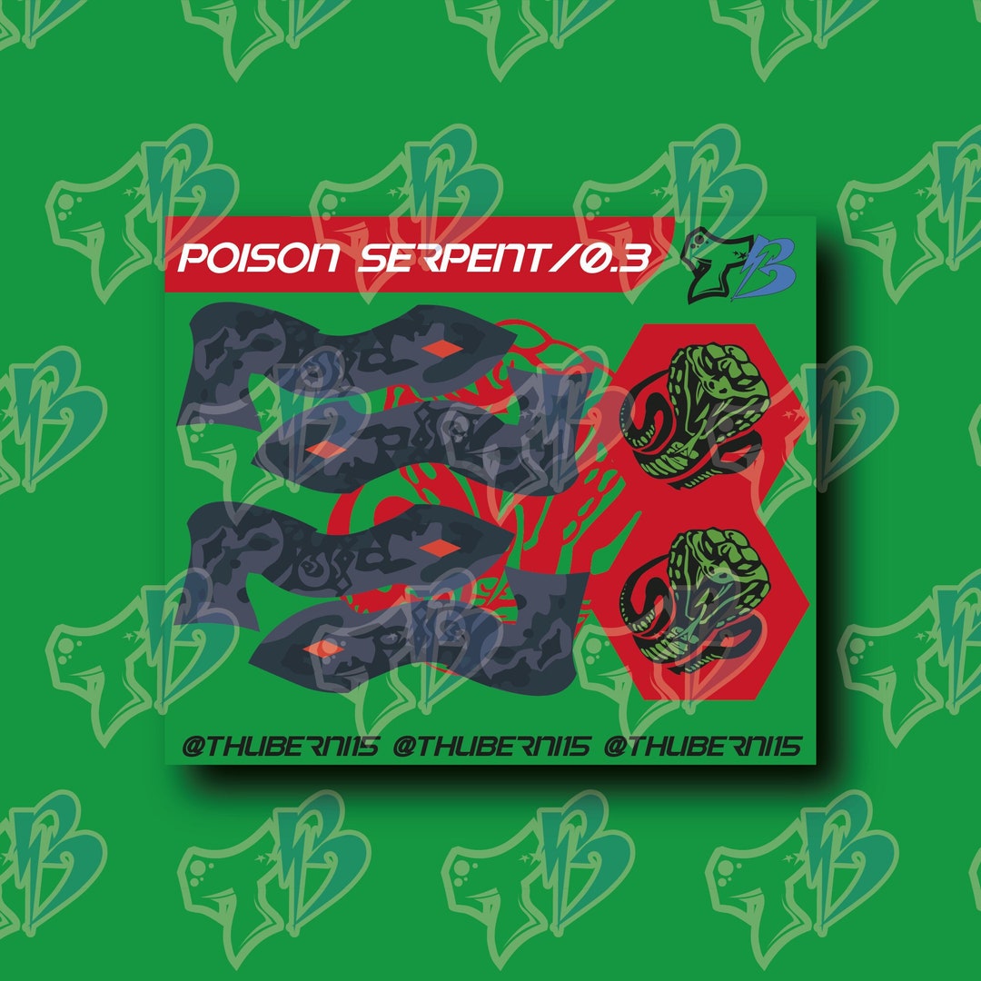 Beyblade Serpent Sticker Sheets//beyblade Metal Fight Custom Stickers ...