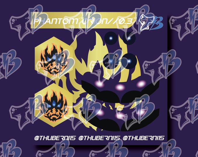 Phantom Orion Sticker Sheet//beyblade Metal Custom Stickers - Etsy