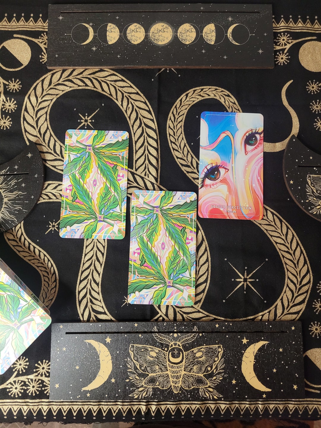 3 Card Past Present and Future 420 Cannabis Oracle Tarot - Etsy