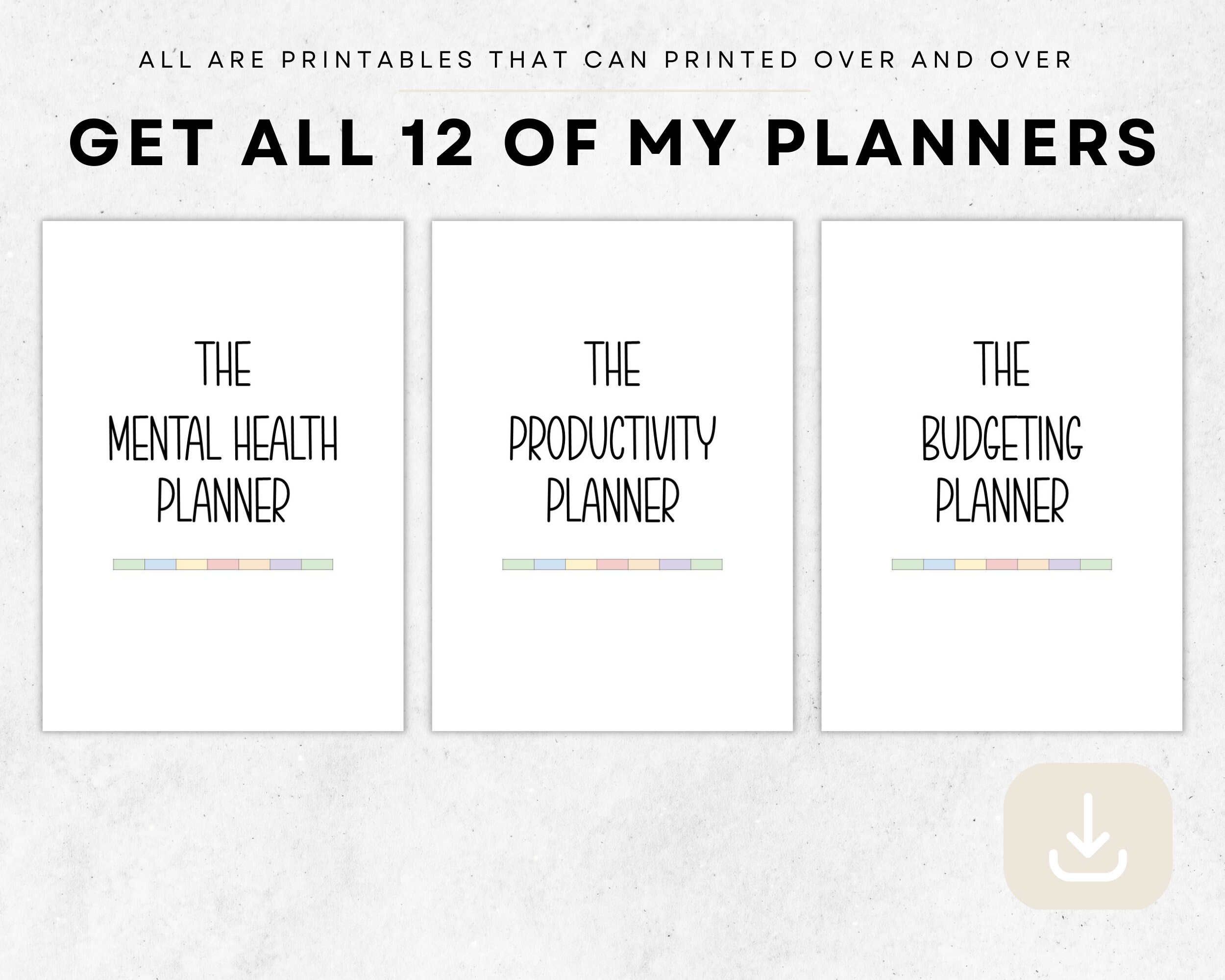 Complete Life Planner Binder Bundle 300 Pages Mom Planner Home ...