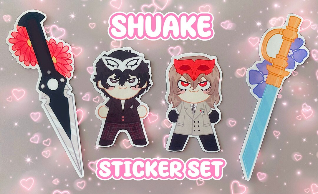 Persona 5 Rivals Sticker Set - Etsy