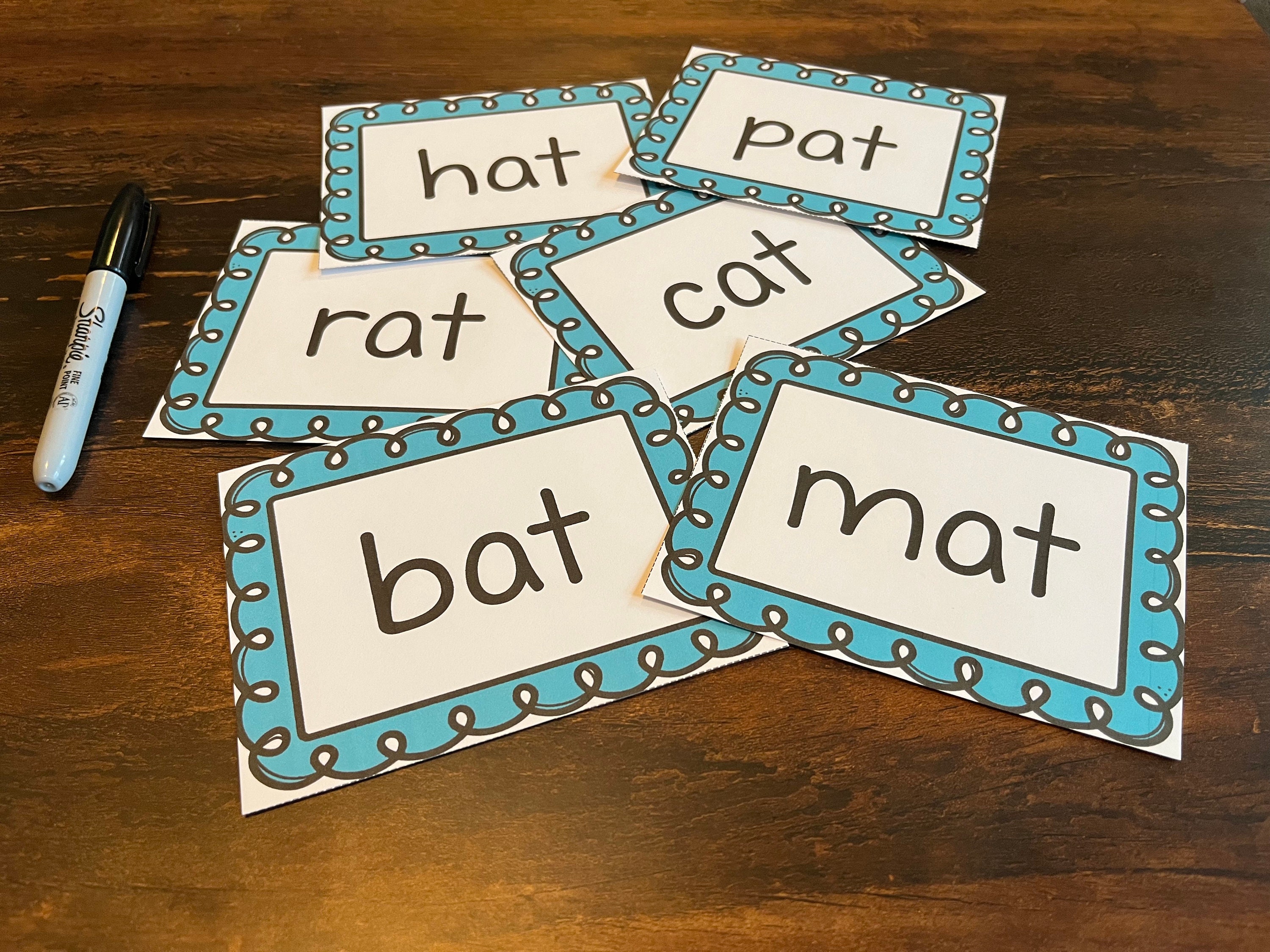 Word Family Write the Room: Short A CVC Words - Etsy