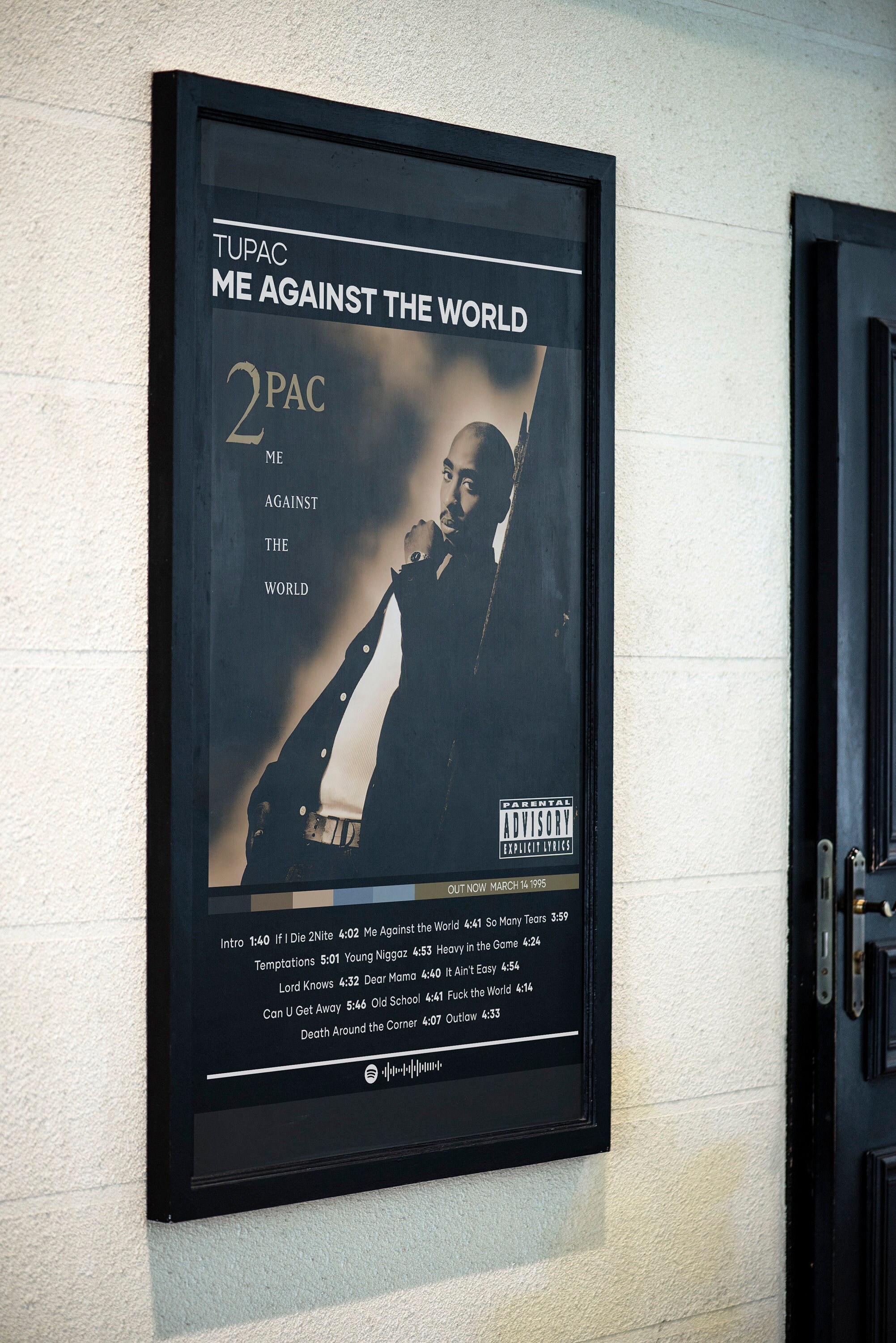Tupac Me Against The World Poster