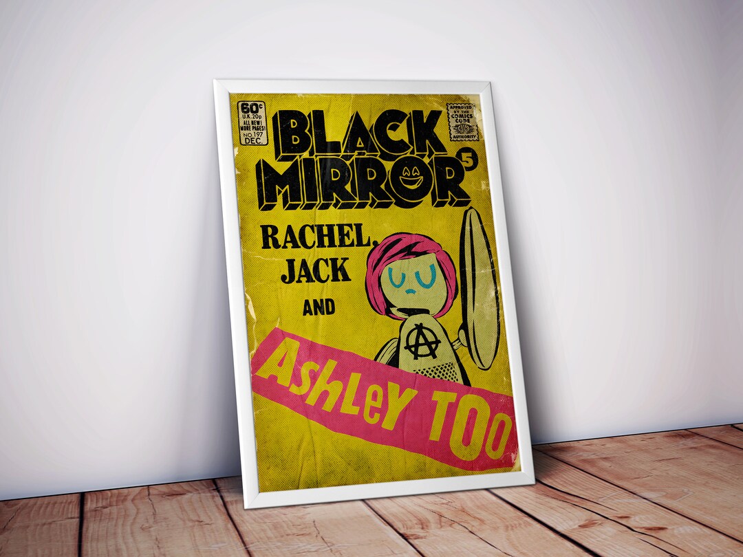 Black Mirror Poster TV Series Poster Black Mirror Comics - Etsy