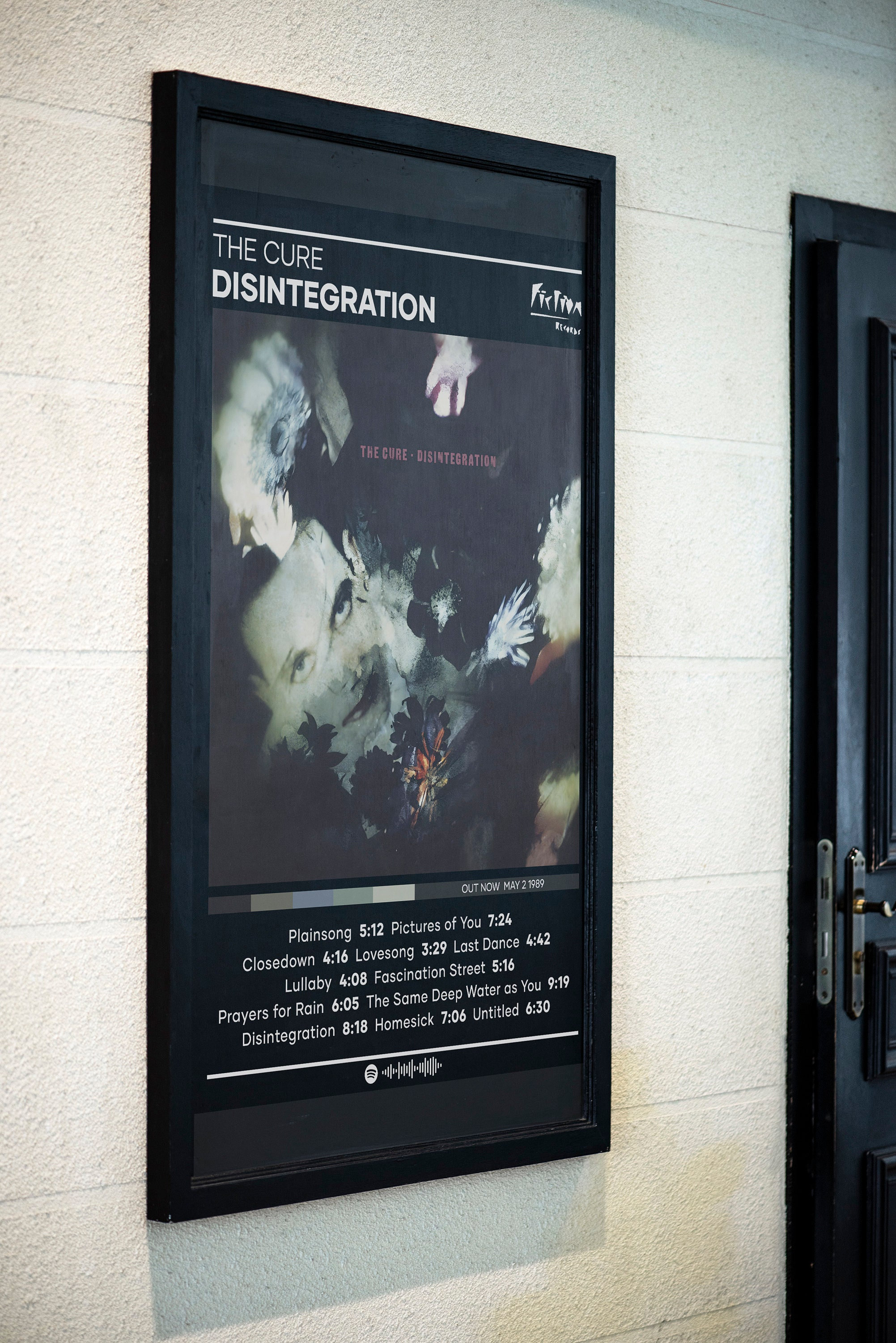 The Cure Poster | Disintegration Poster | 4 Colors | Album Poster Print ...