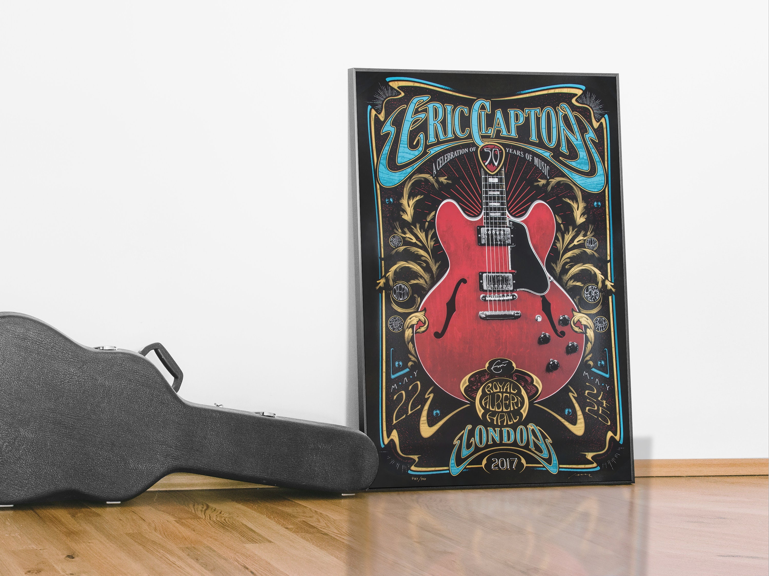 Eric Clapton Poster Eric Clapton Vintage Music Posters | Printerval Japan
