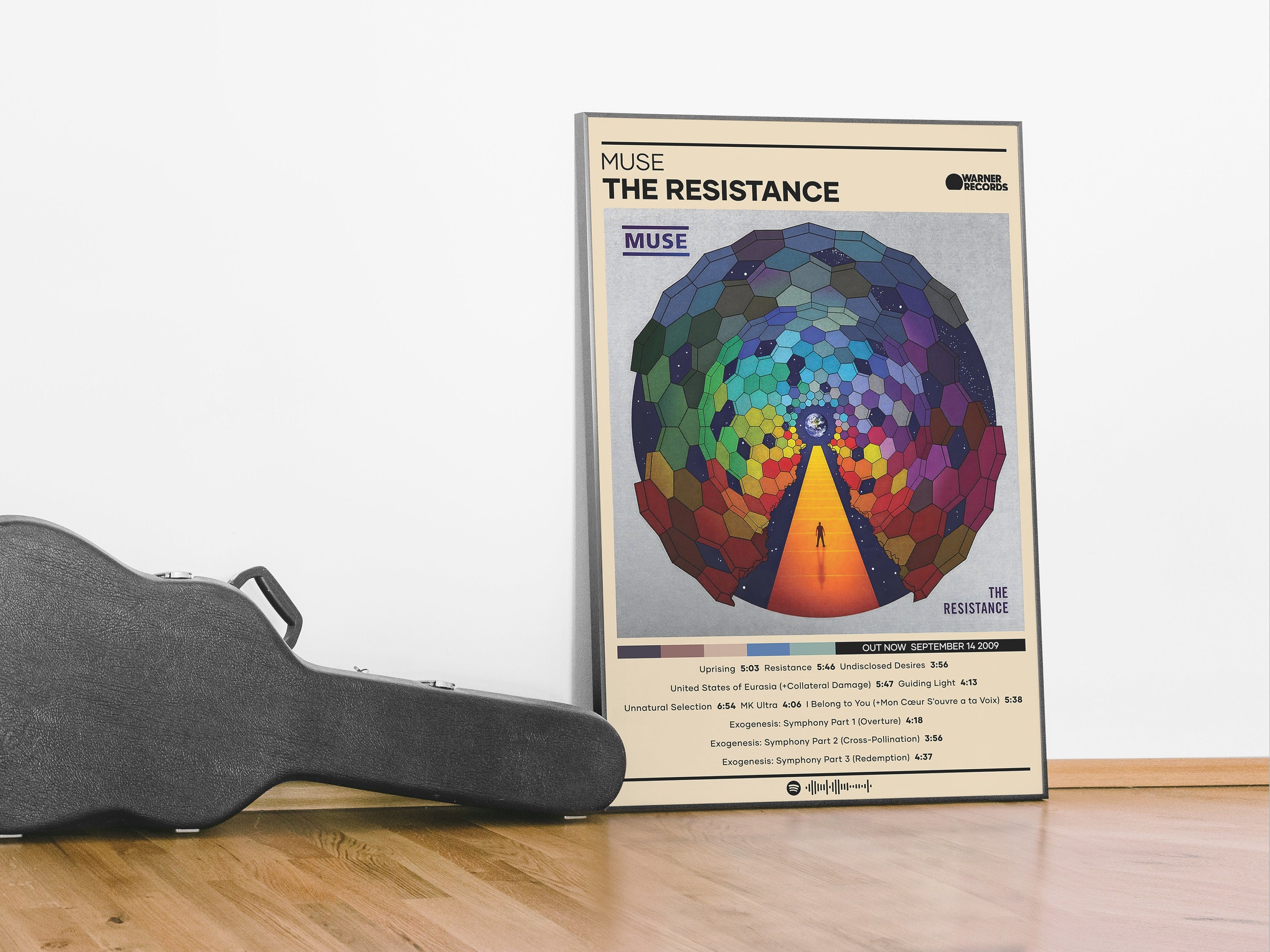 Muse Poster | The Resistance Poster | 4 Colors | Album Poster Prints ...