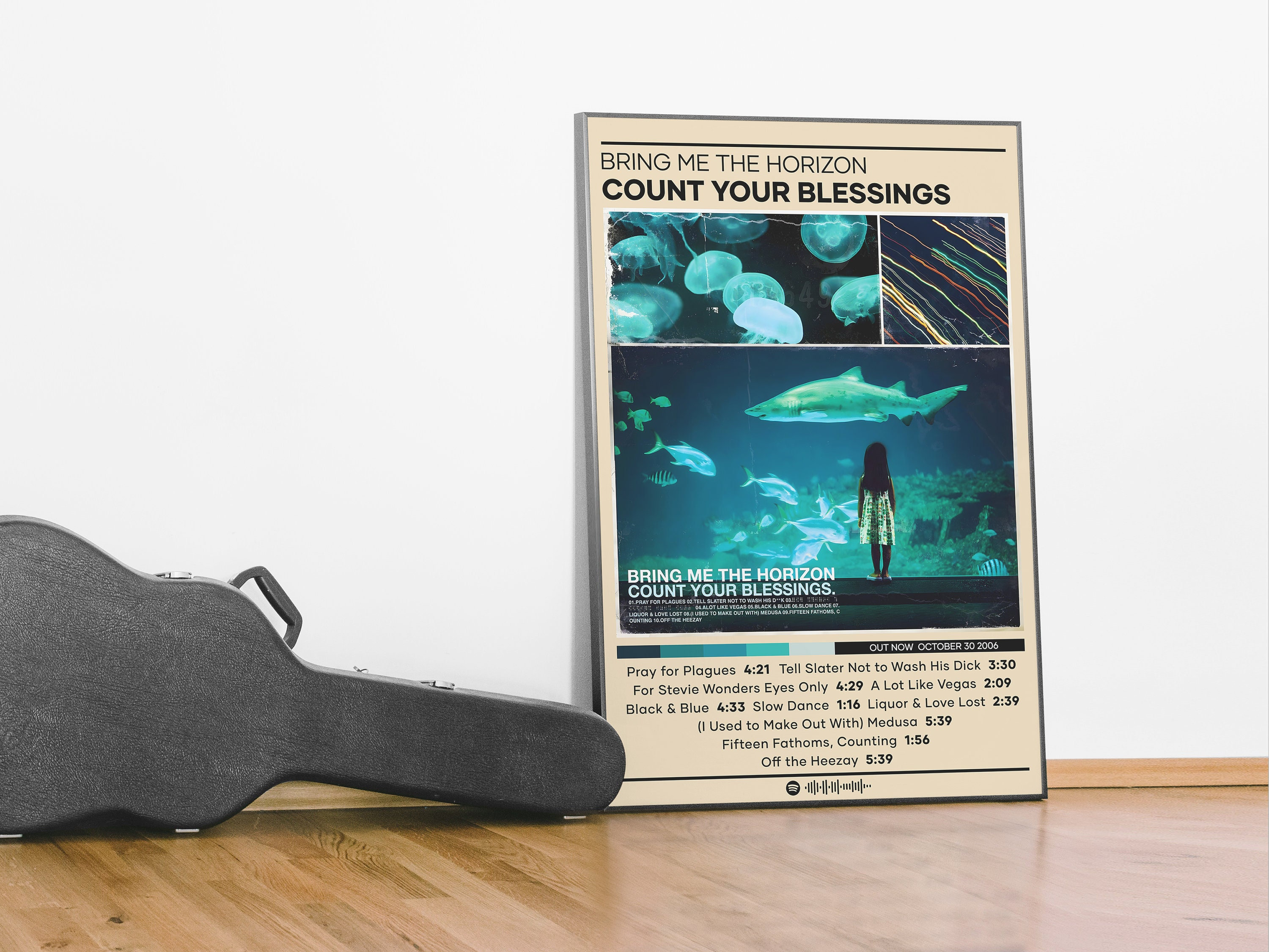 Bring Me The Horizon Poster | Count Your Blessings Poster Designed ...