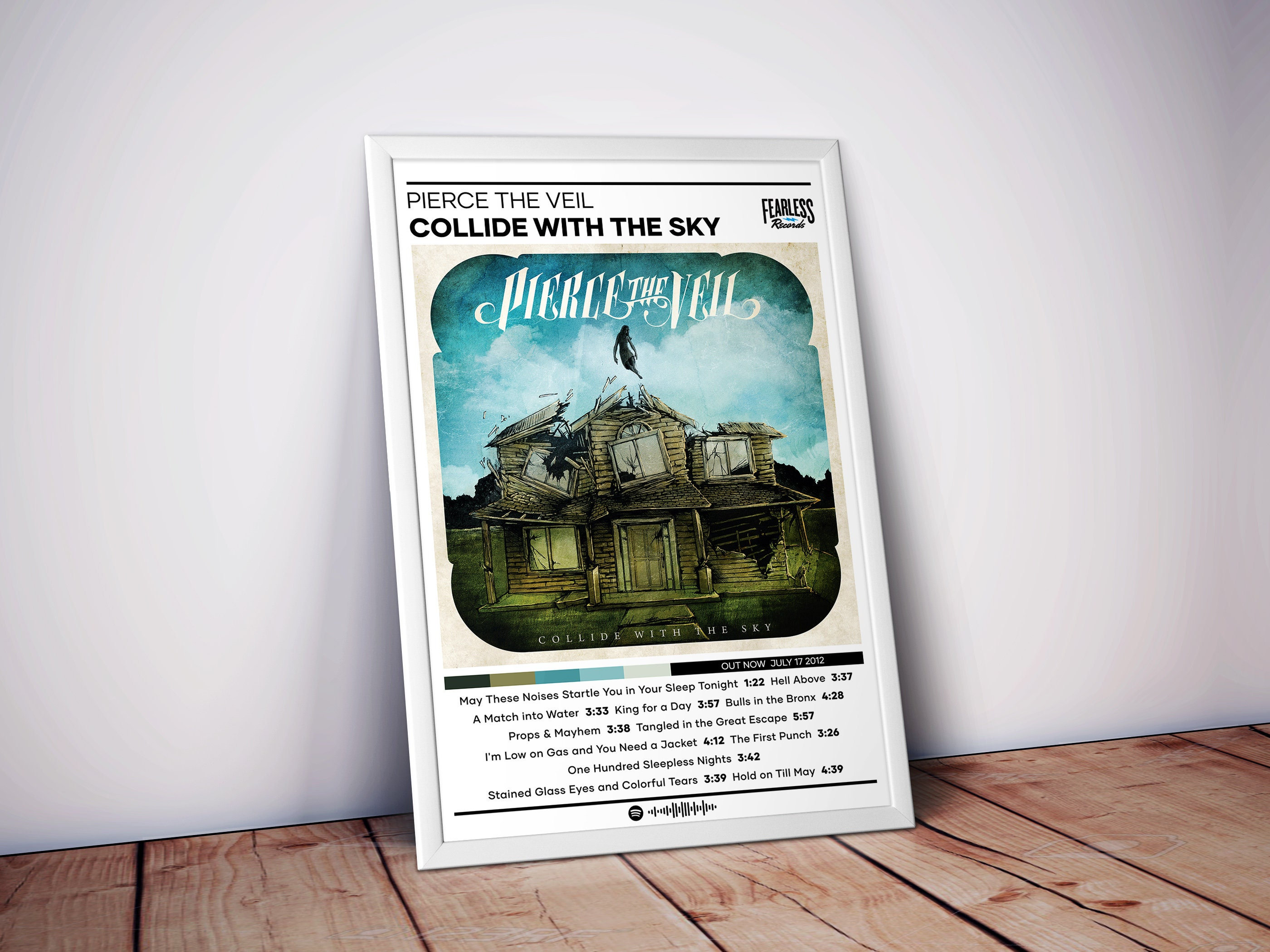 Pierce The Veil Collide With The Sky Logo Drawing