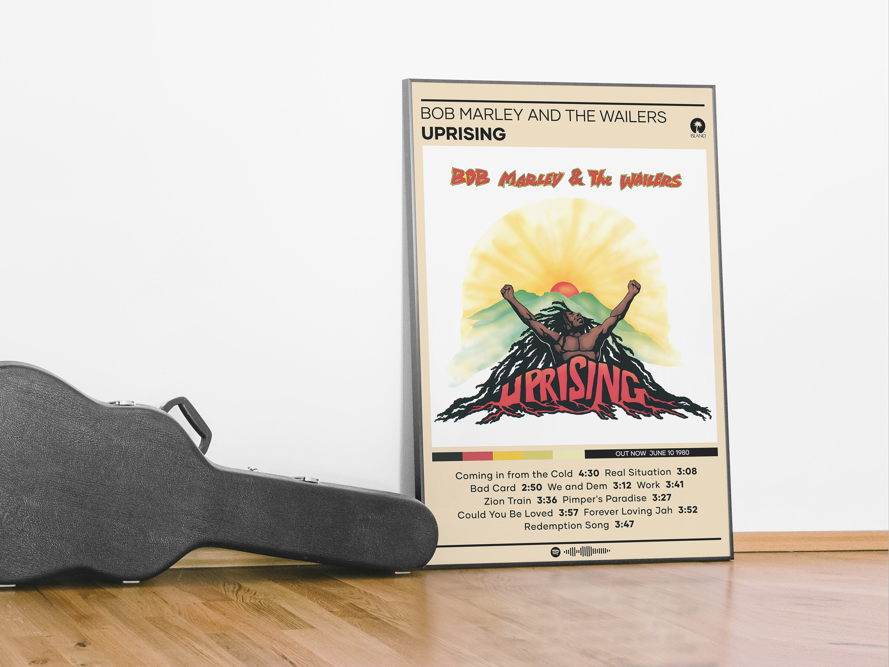 Bob Marley Uprising Poster