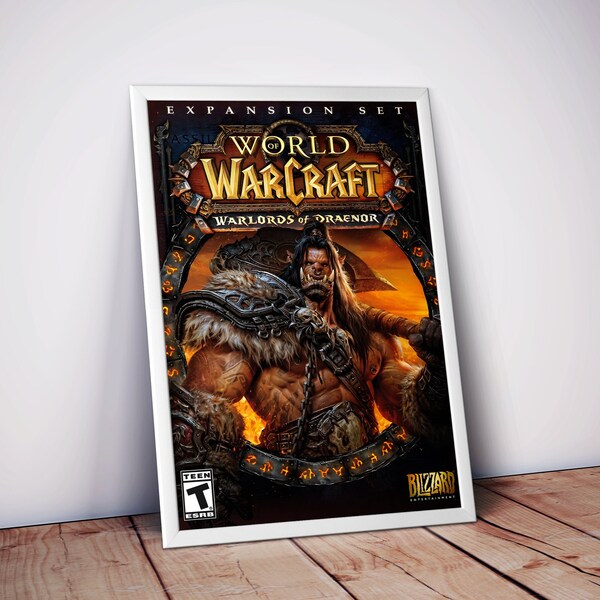 World of Warcraft Poster - Etsy