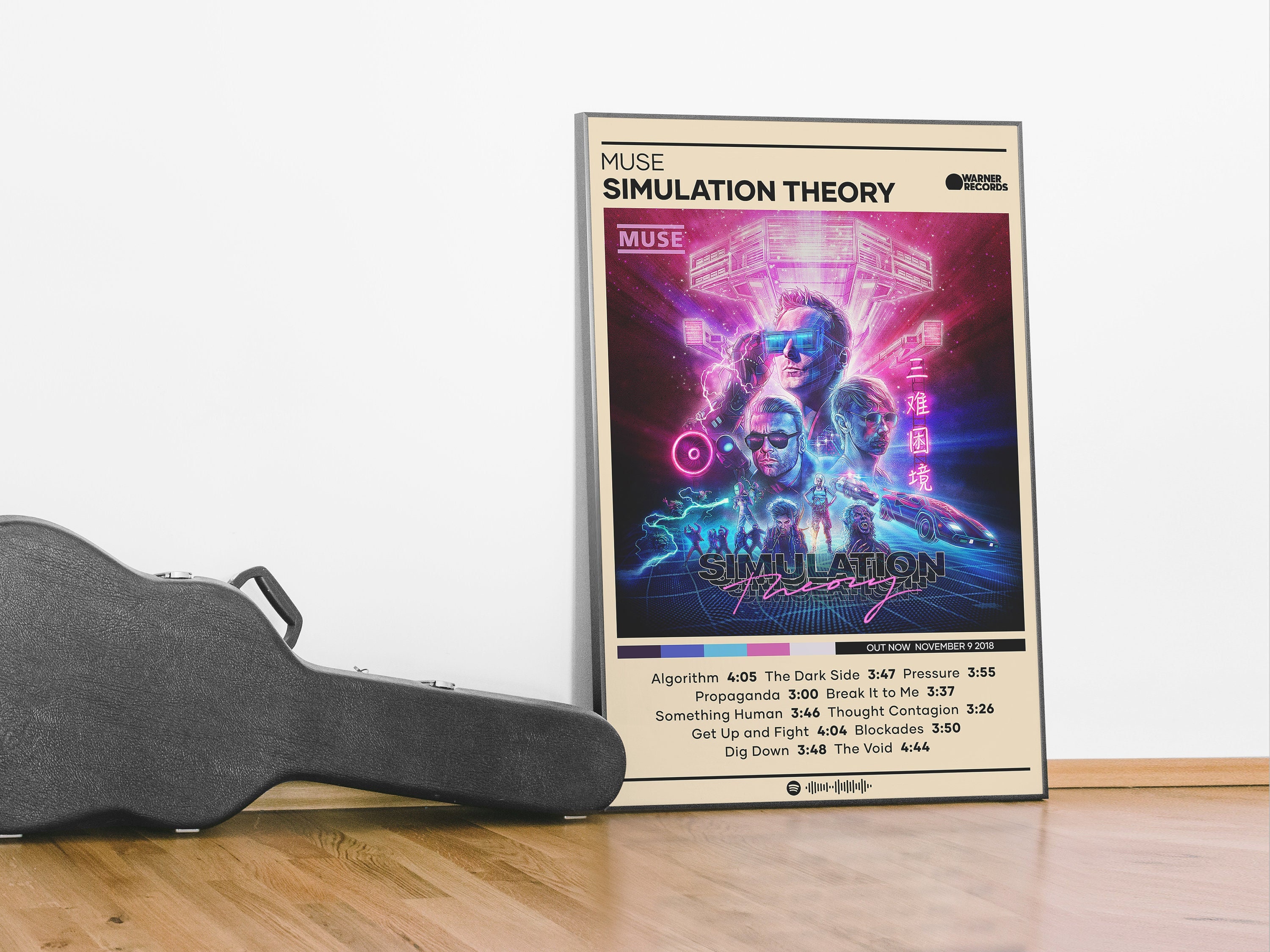 Muse Poster | Simulation Theory Poster | 4 Colors | Album Poster Prints ...