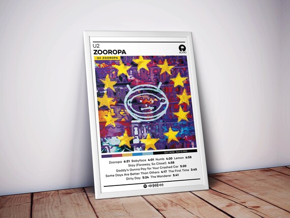 U2 Zooropa Album Cover