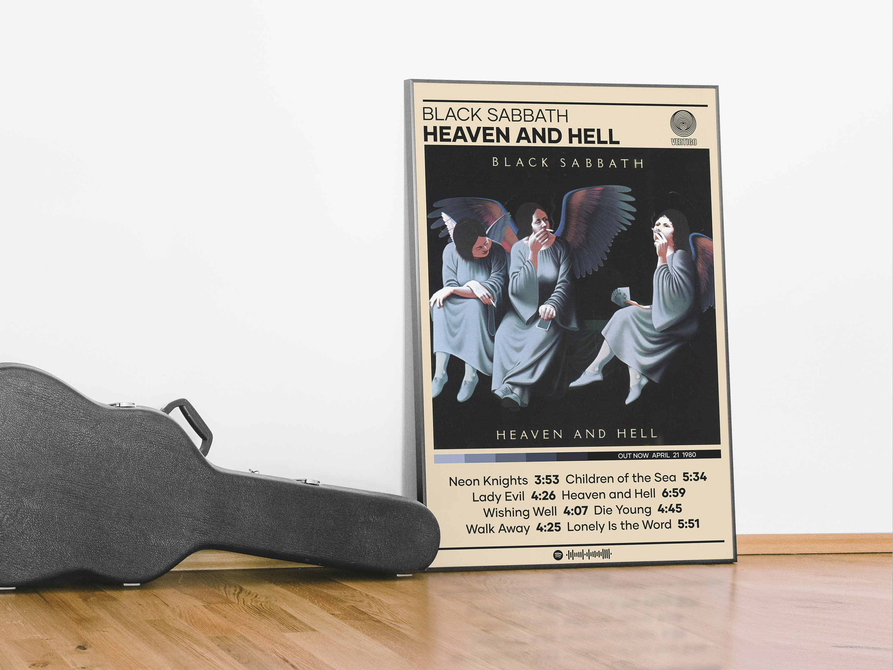 Black Sabbath Poster | Heaven and Hell Poster sold by Enrique Alvarez ...