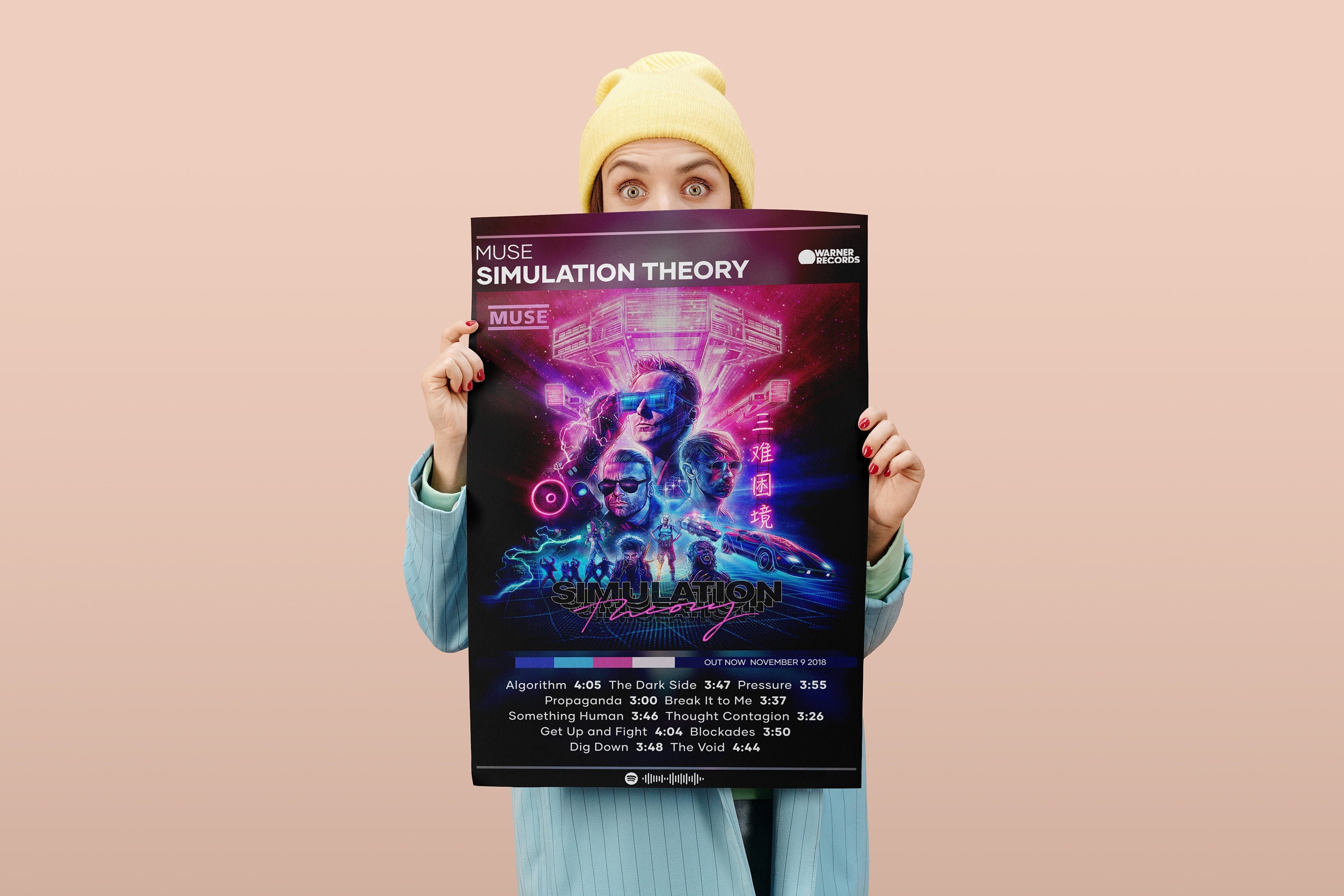 Muse Poster | Simulation Theory Poster | 4 Colors | Album Poster Prints ...