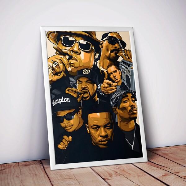 Old School Hip Hop Poster - Etsy