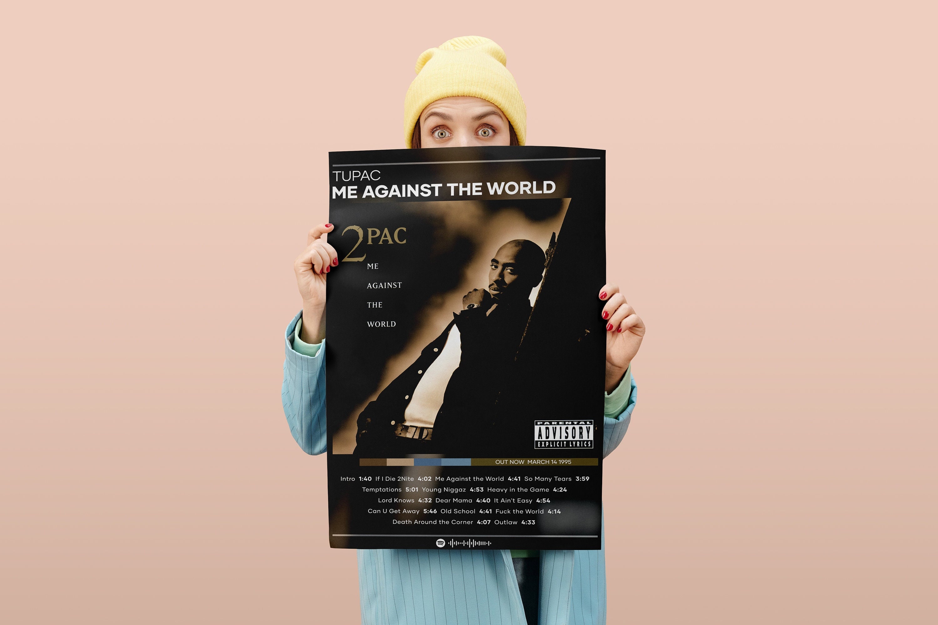 Tupac Me Against The World Poster