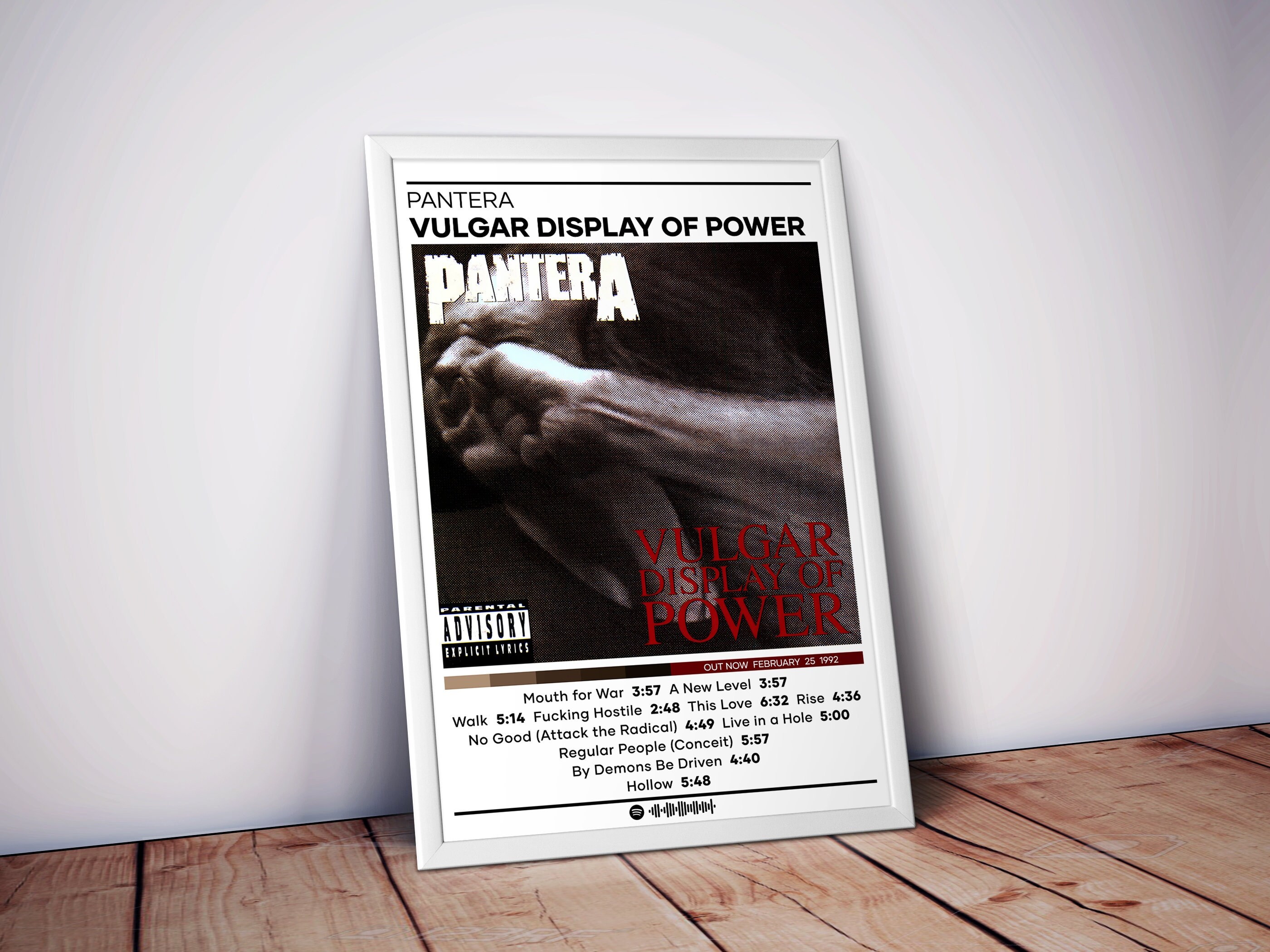 Vulgar Display Of Power Album Cover