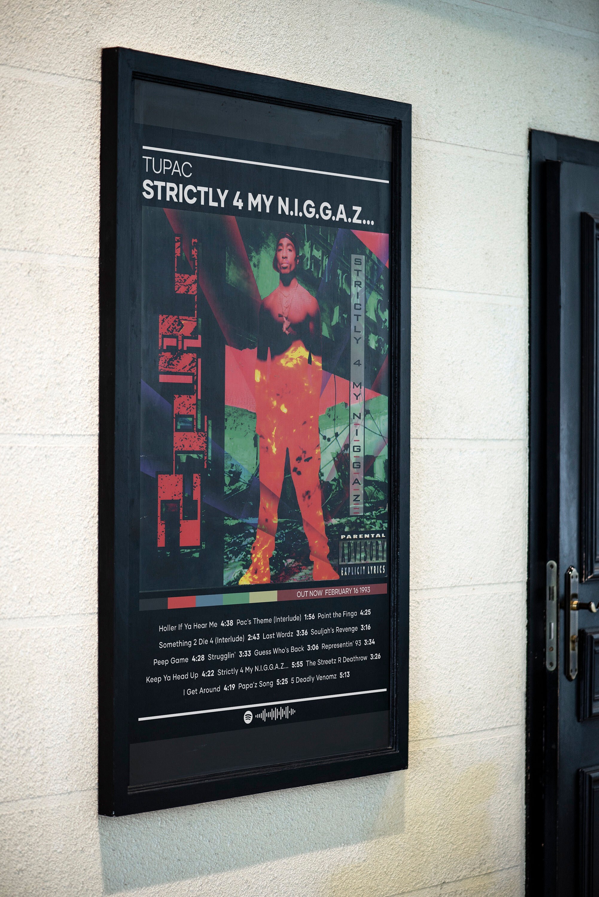 Tupac Poster | Strictly 4 My N.I.G.G.A.Z Poster sold by Eric Brooks ...