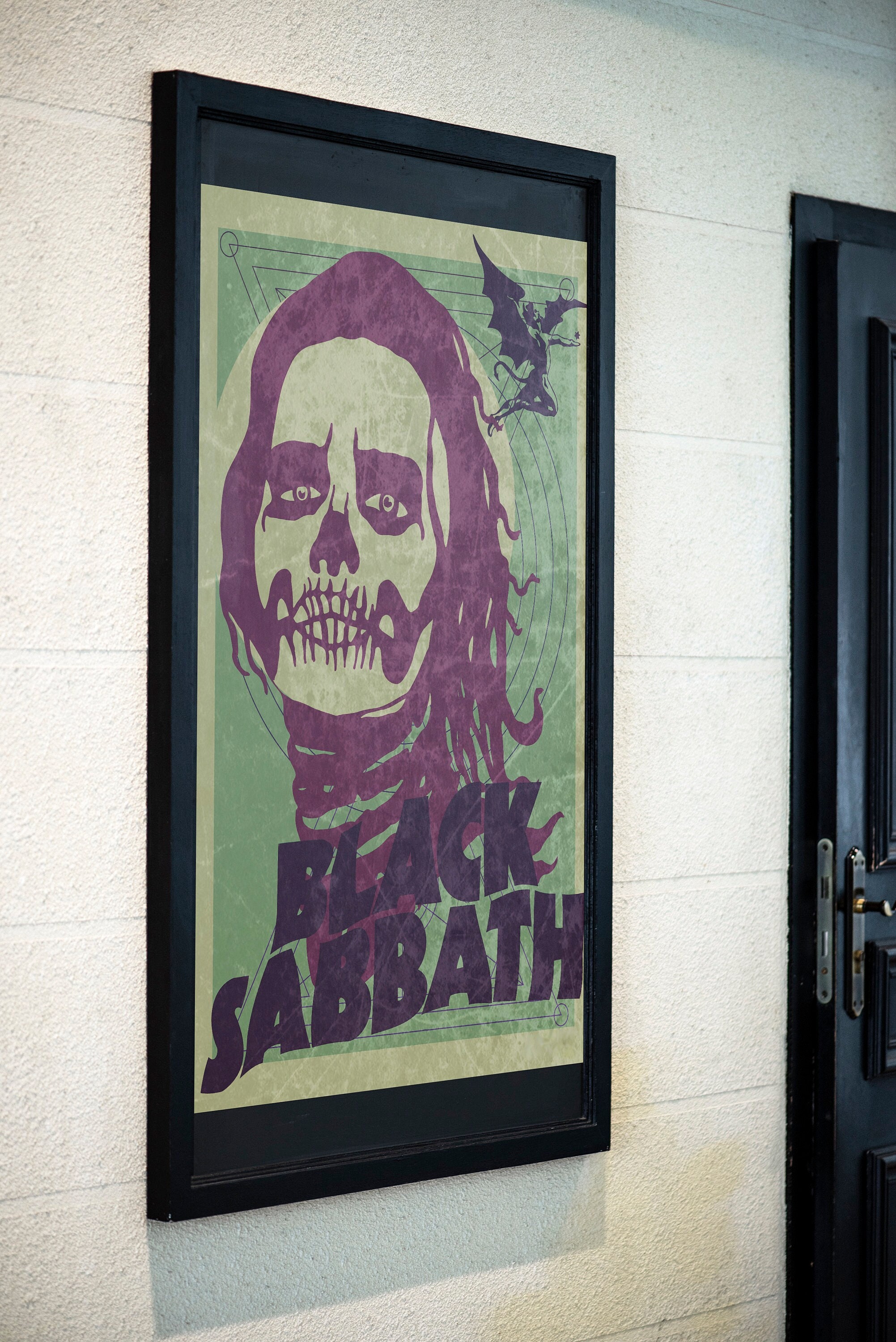 Black Sabbath Poster | Illustration Poster | Black Sabbath Prints ...