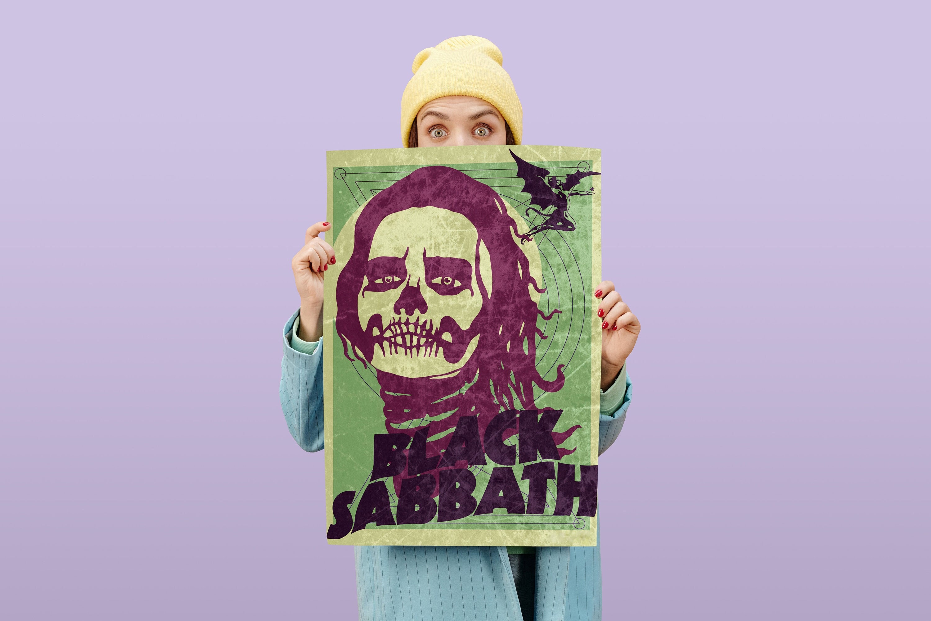 Black Sabbath Poster | Illustration Poster | Black Sabbath Prints ...