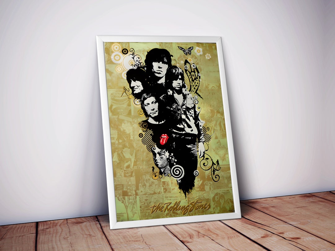 The Rolling Stones Poster Vintage Music Posters Rolling Stones Prints ...