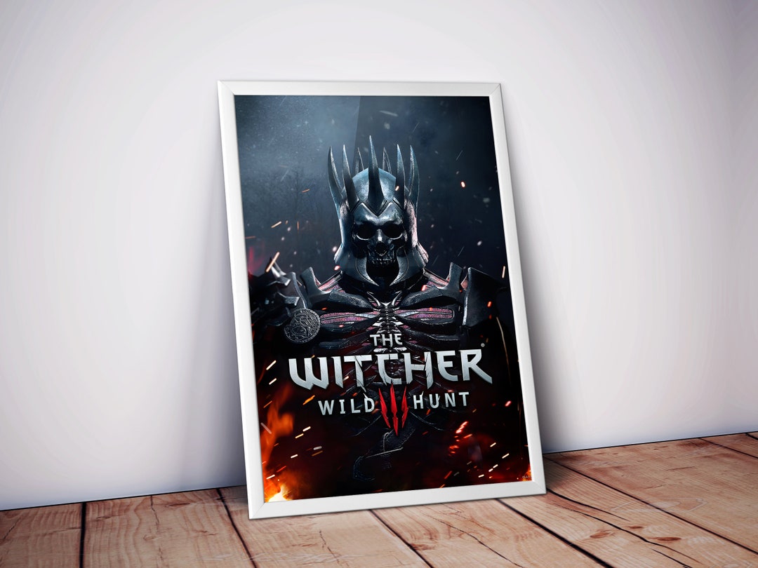 The Witcher 3 Poster Wild Hunt Print Gaming Poster Video - Etsy