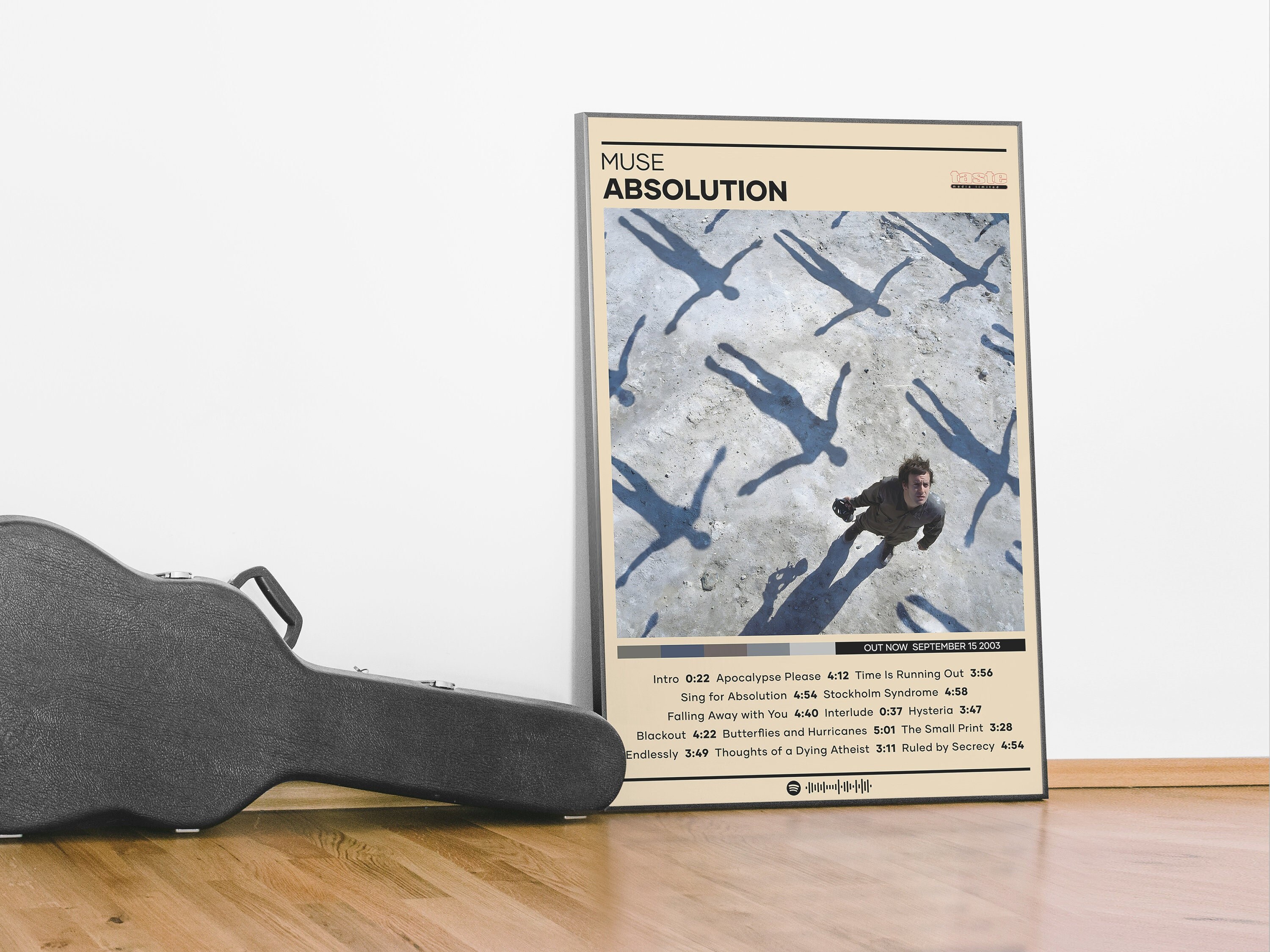 Muse Poster | Absolution Poster | 4 Colors | Album Poster Prints | Rock ...