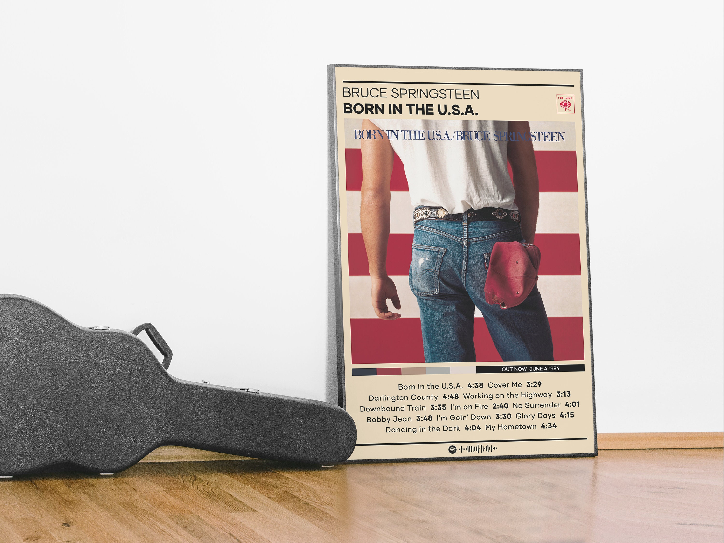 Bruce Springsteen Poster | Born in the U.S.A Poster sold by Toni ...