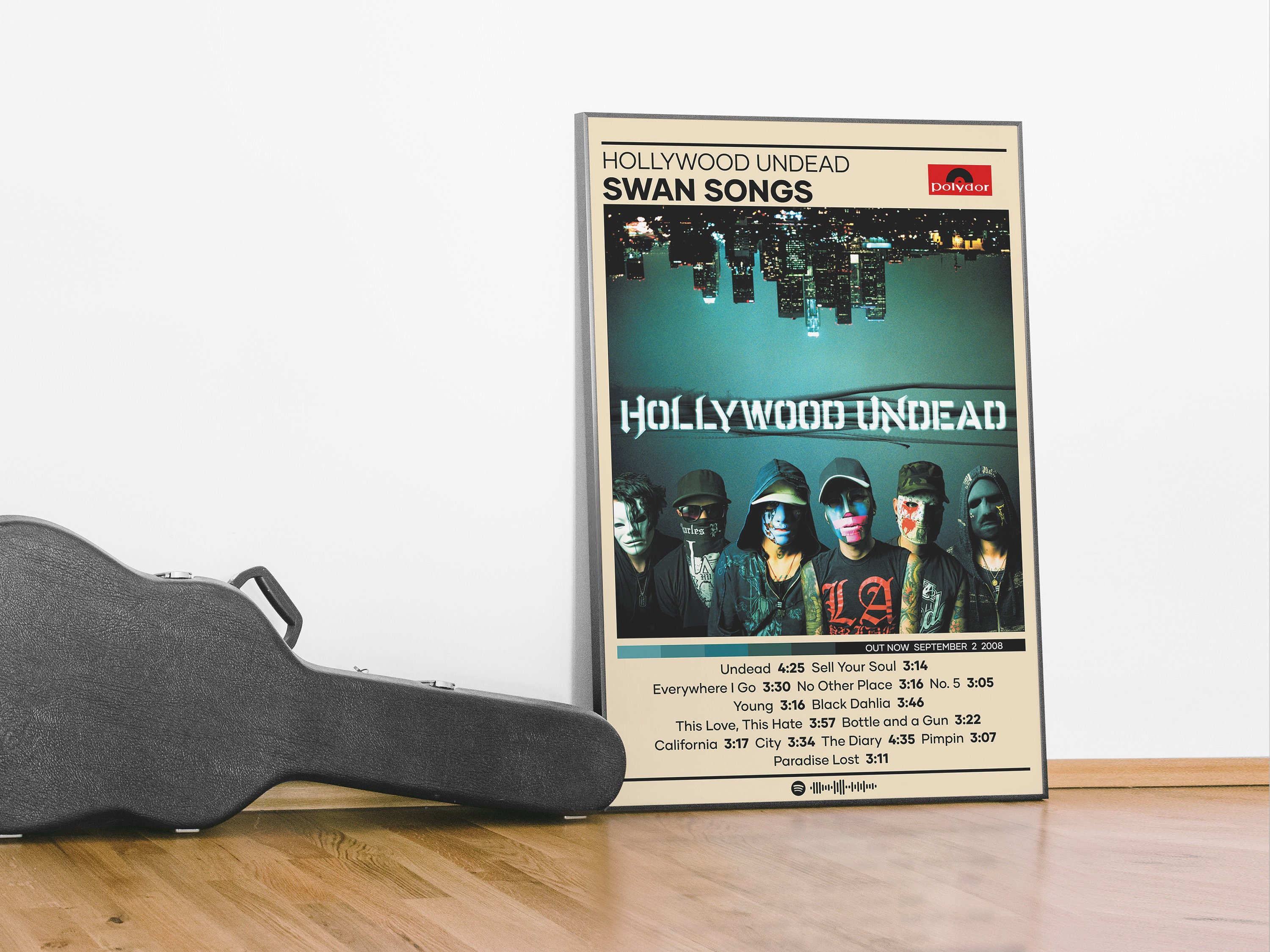 Hollywood Undead Poster | Swan Songs Poster sold by Tight Tarantula ...