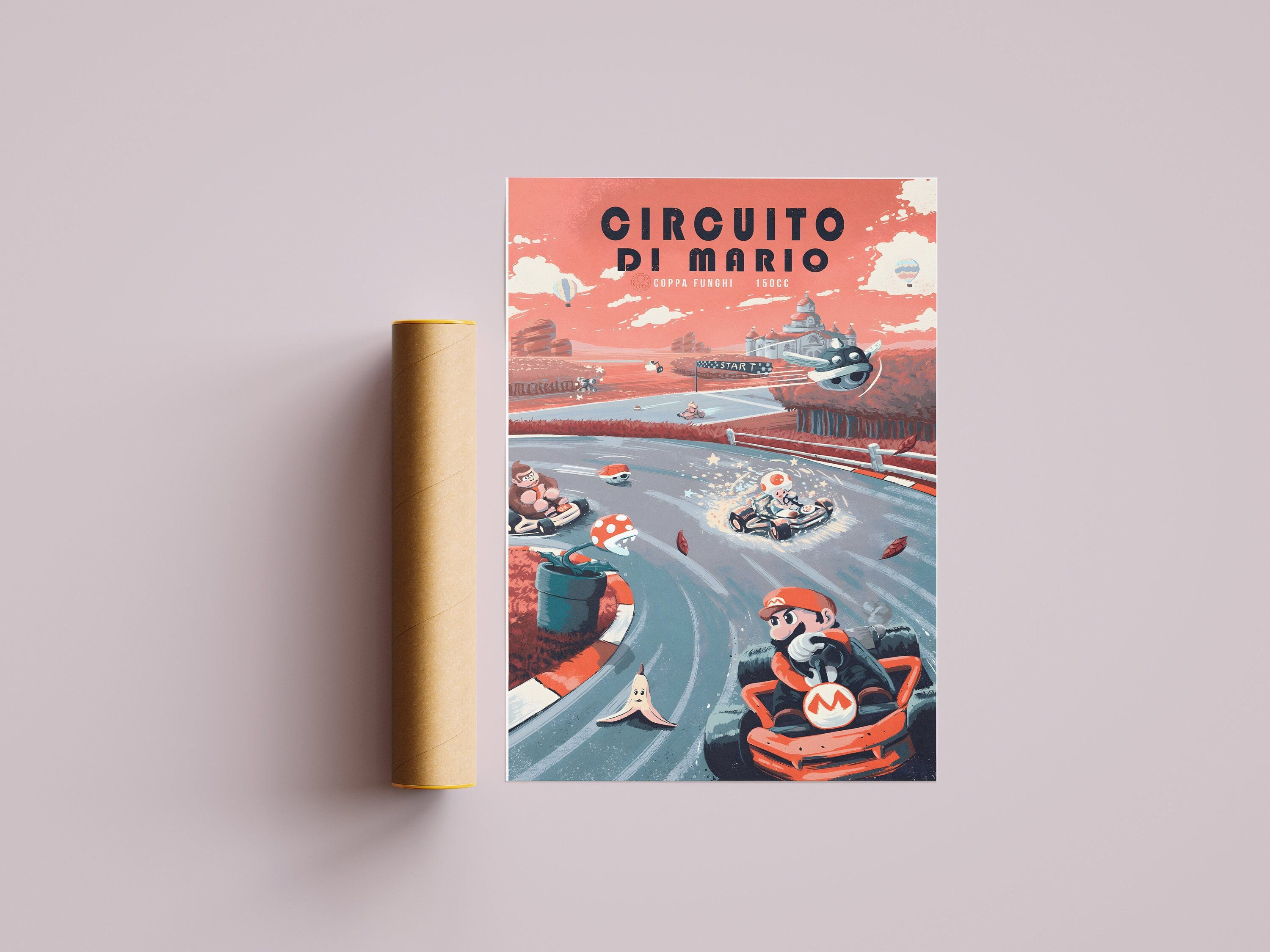 Super Mario Poster Circuito Di Mario Poster sold by 锡龙 xilong 刘 liu ...