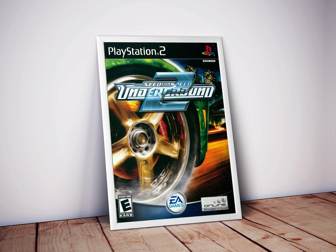 Need for Speed Poster Underground Poster Gaming Posters - Etsy