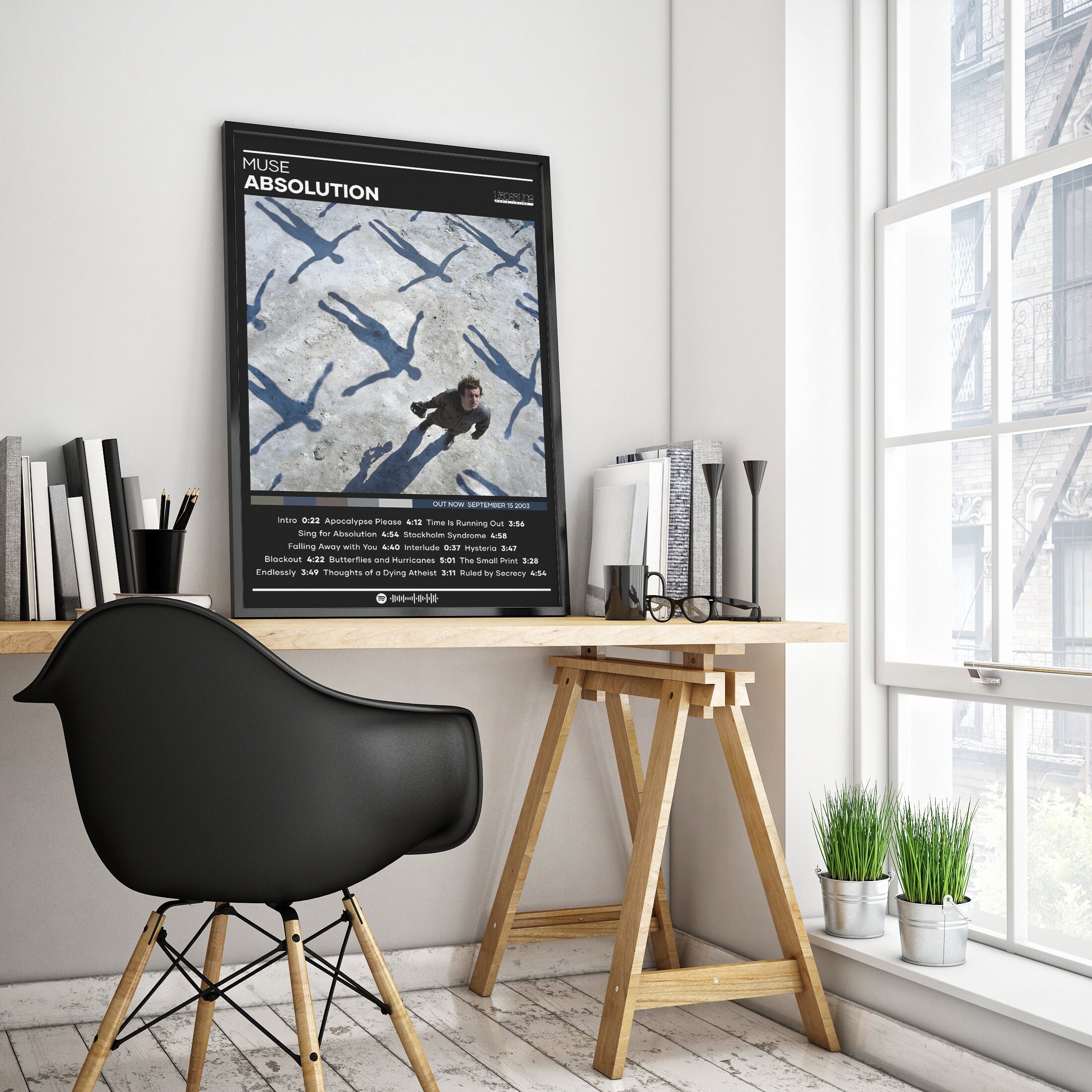 Muse Poster | Absolution Poster | 4 Colors | Album Poster Prints | Rock ...