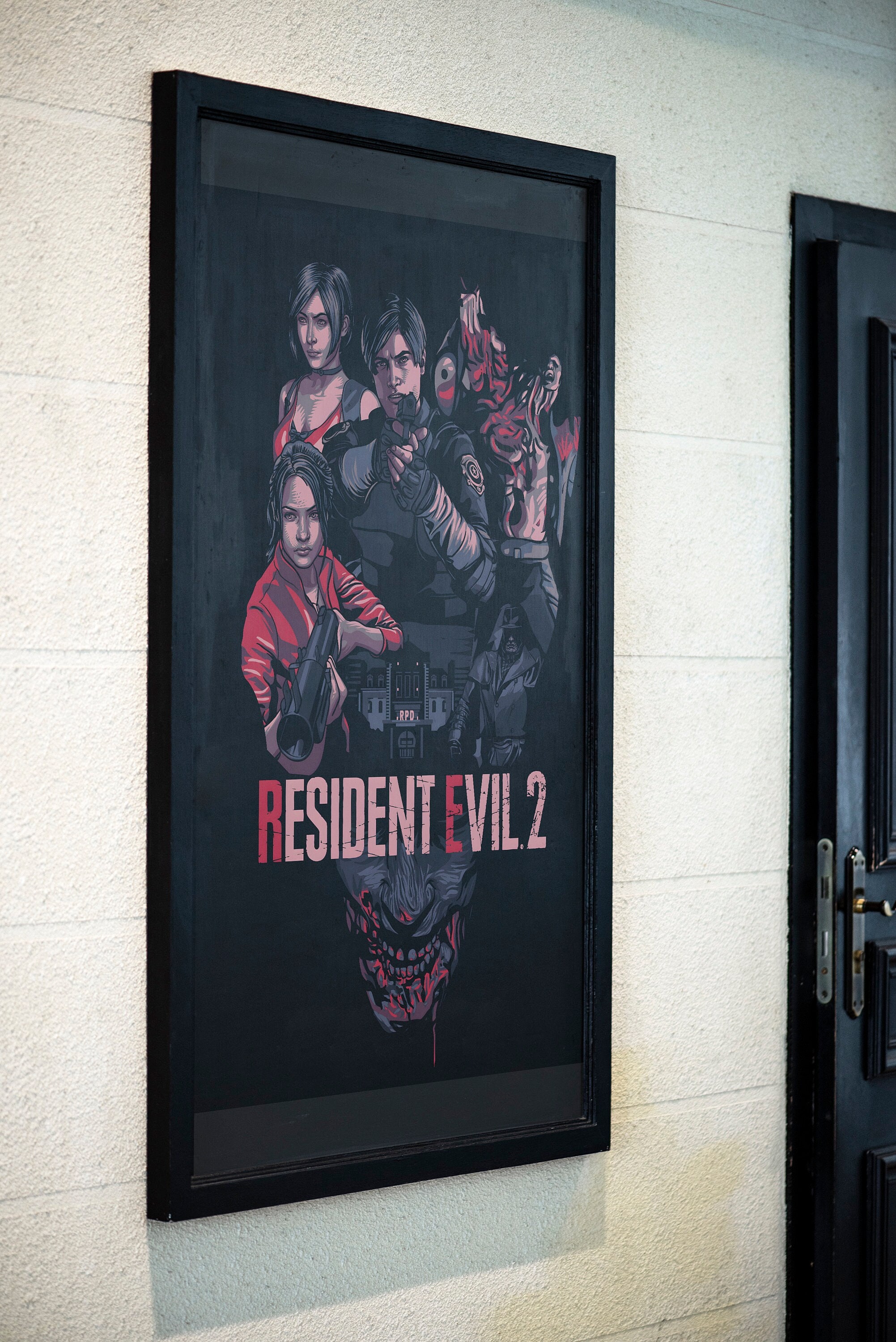 Resident Evil 2 Poster | Resident Evil Print | Gaming Poster | Video ...