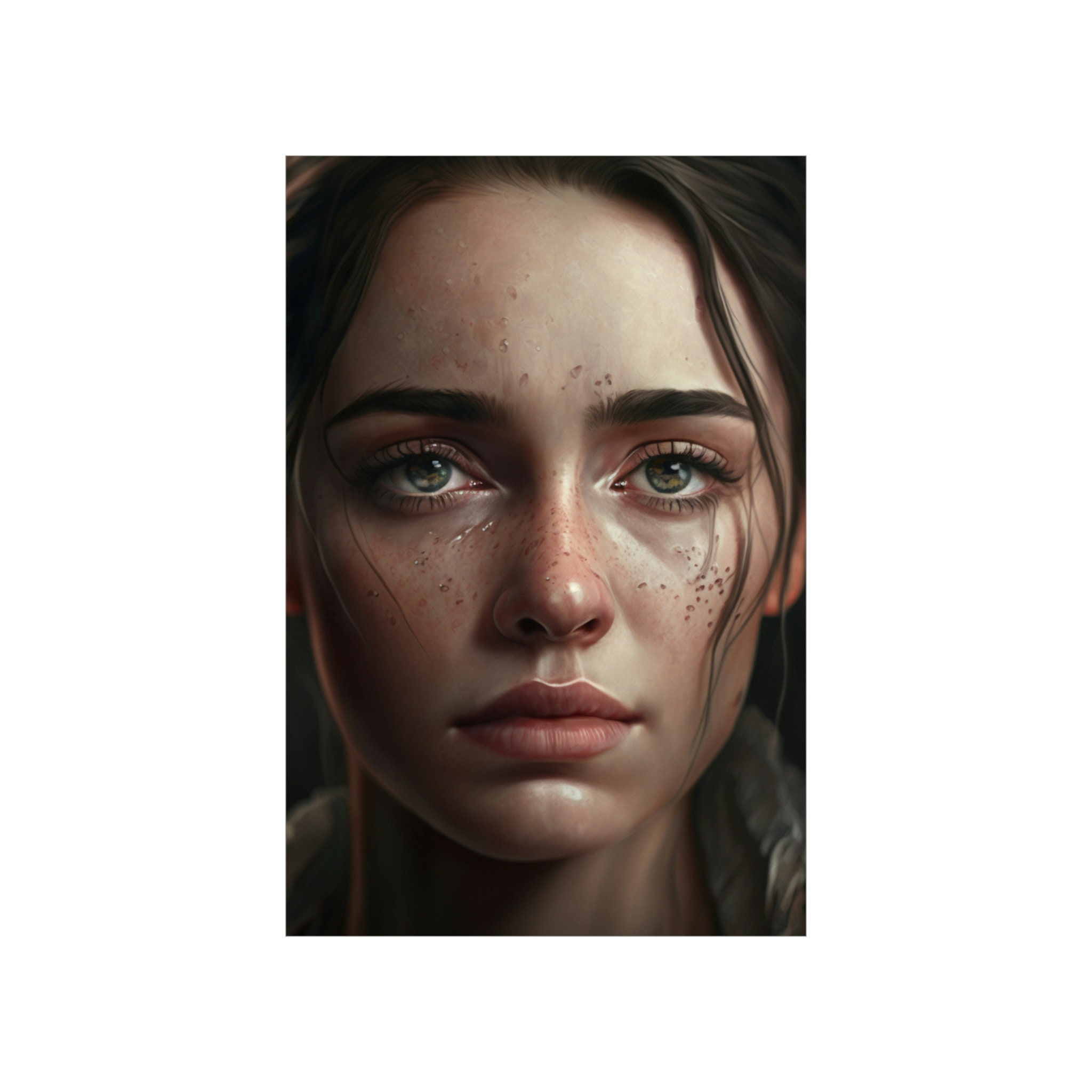 Crying but Not Defeated - Etsy