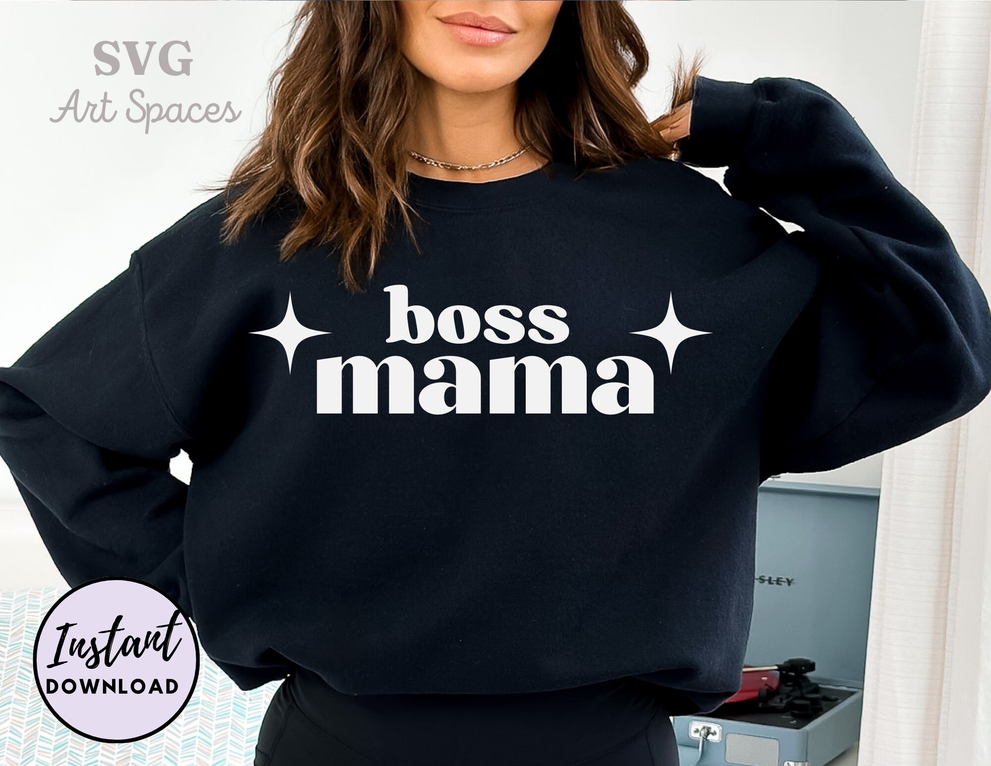 Boss Mama Svg, Women Empowerment Svg Files, Inspirational PNG, Minimal ...