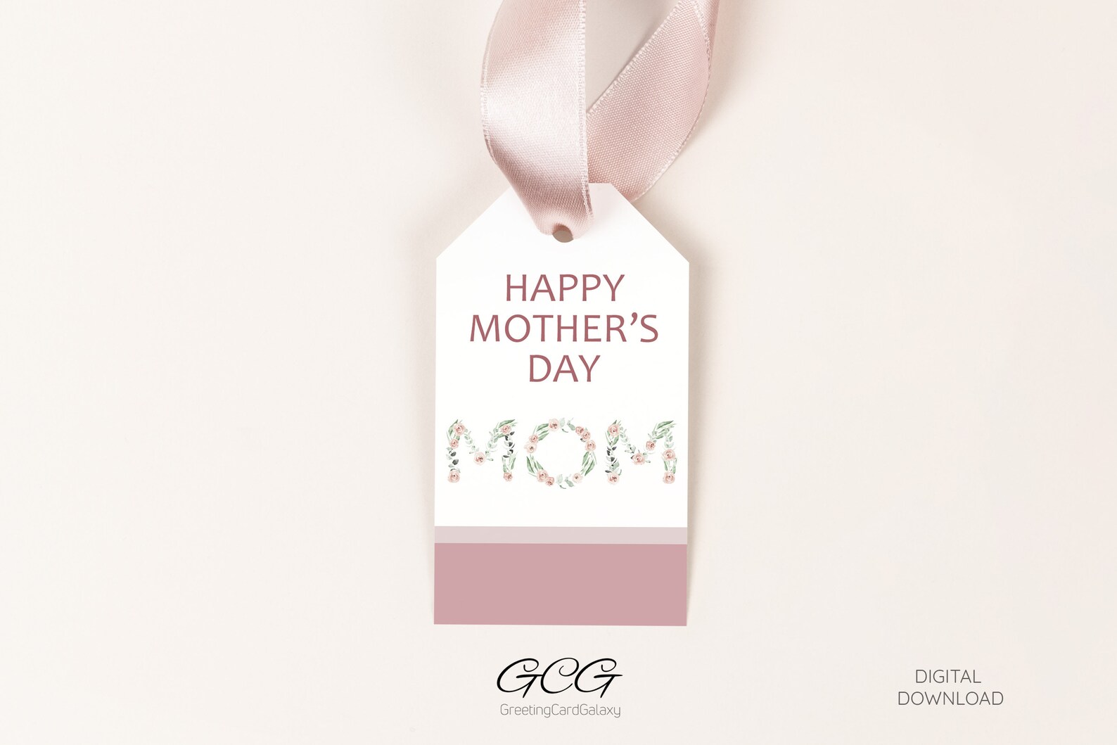 Mothers Day Gift Tag, Happy Mothers Day Tags PRINTABLE, Happy Mothers ...