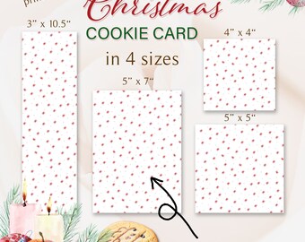 Printable 5x5 Cookie Box Packaging Background - Etsy